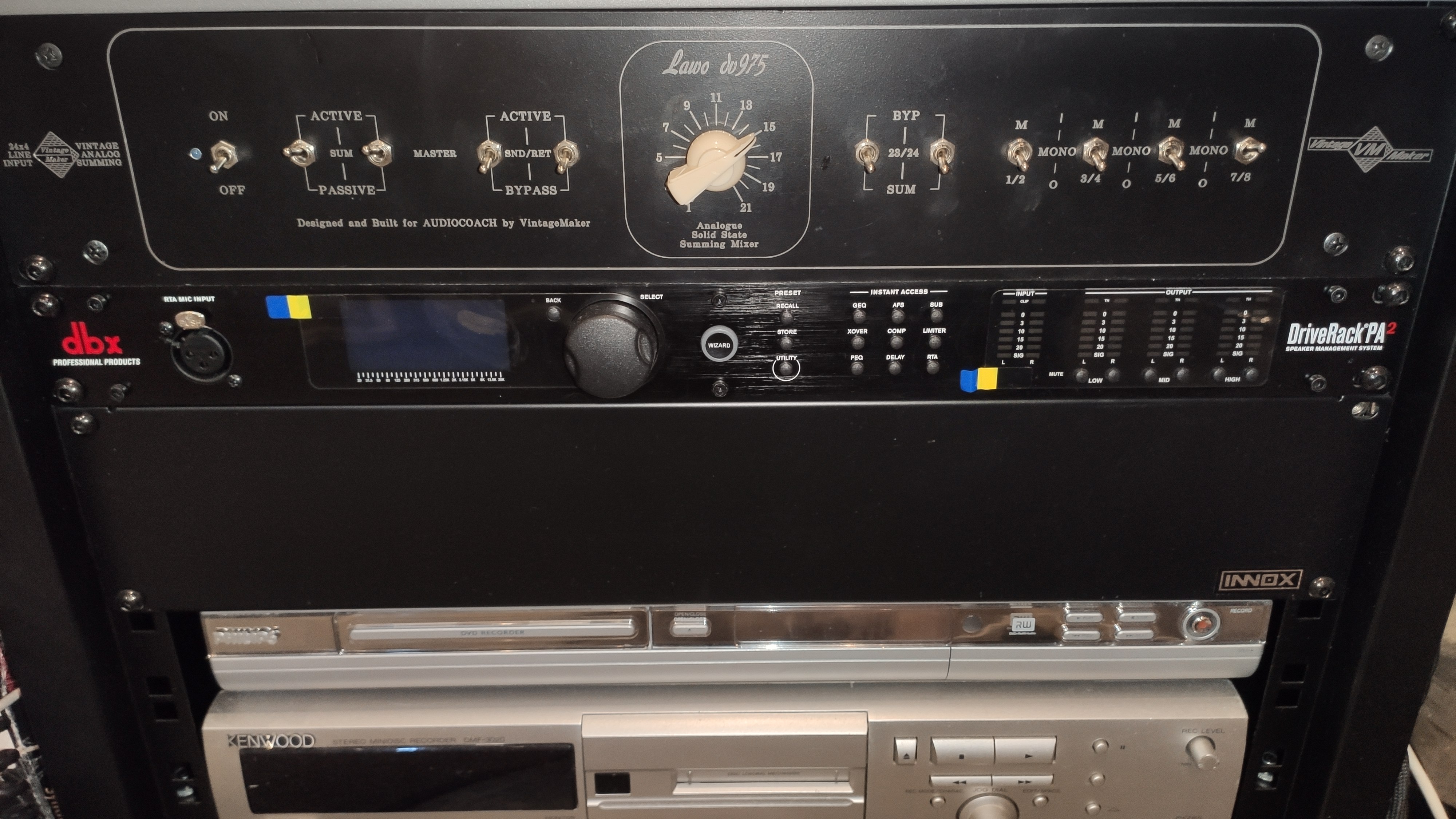 DriveRack PA2 - dbx DriveRack PA2 - Audiofanzine