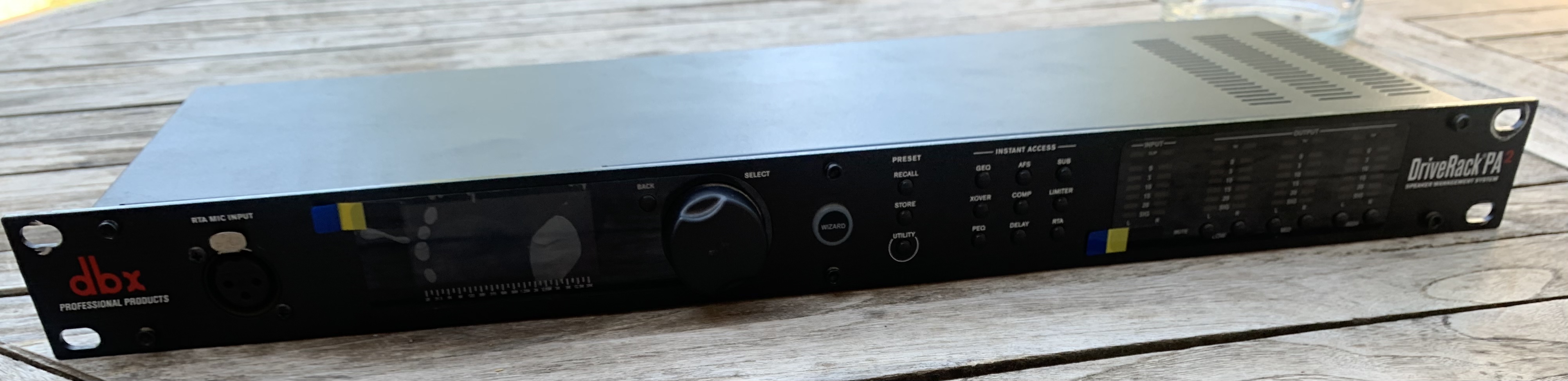 DriveRack PA2 - dbx DriveRack PA2 - Audiofanzine
