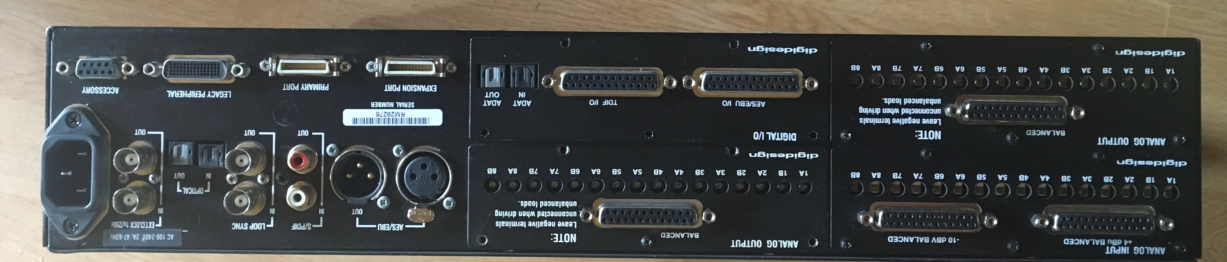 Photo Digidesign 192 I/O : Digidesign 192 I/O (86027) (#1795755 ...