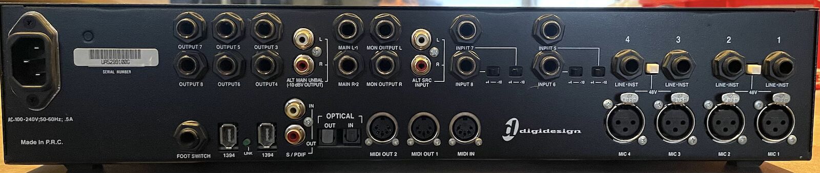 Digi 002 Rack - Digidesign Digi 002 Rack - Audiofanzine