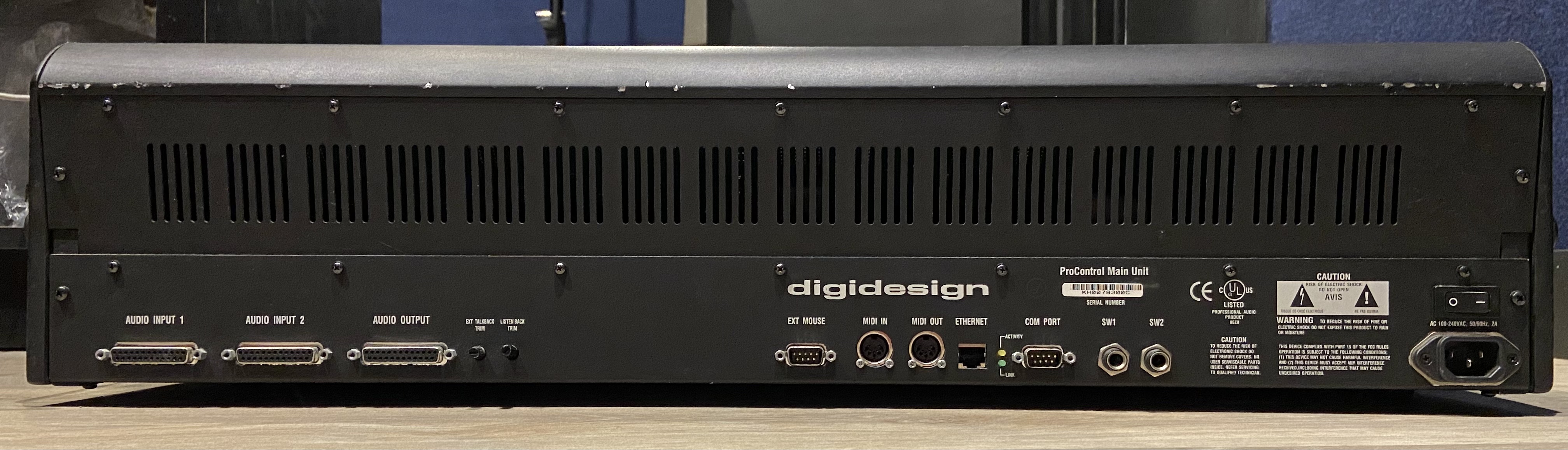 Pro Control - Digidesign Pro Control - Audiofanzine