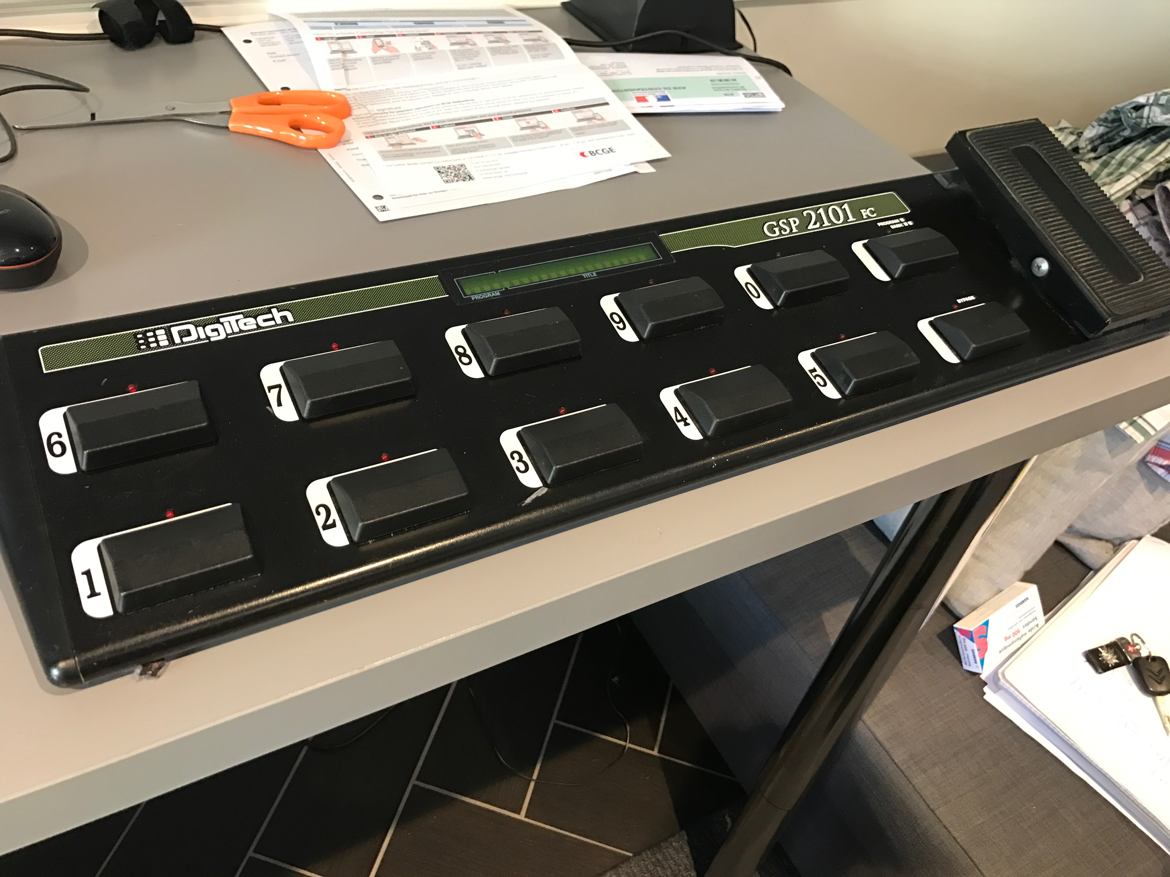 GSP2101 ARTIST - DigiTech GSP2101 Artist - Audiofanzine