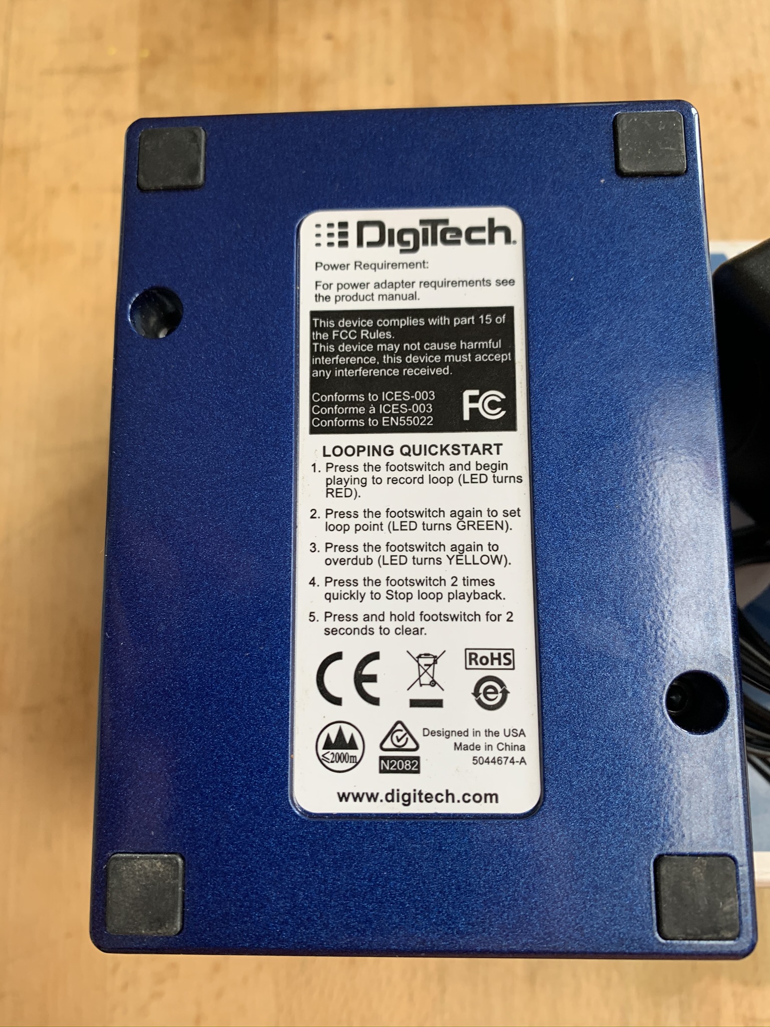 JamMan Vocal XT - DigiTech JamMan Vocal XT - Audiofanzine