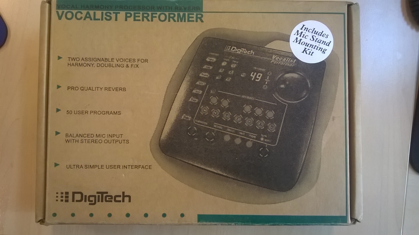 VOCALIST PERFORMER - DigiTech Vocalist Performer - Audiofanzine