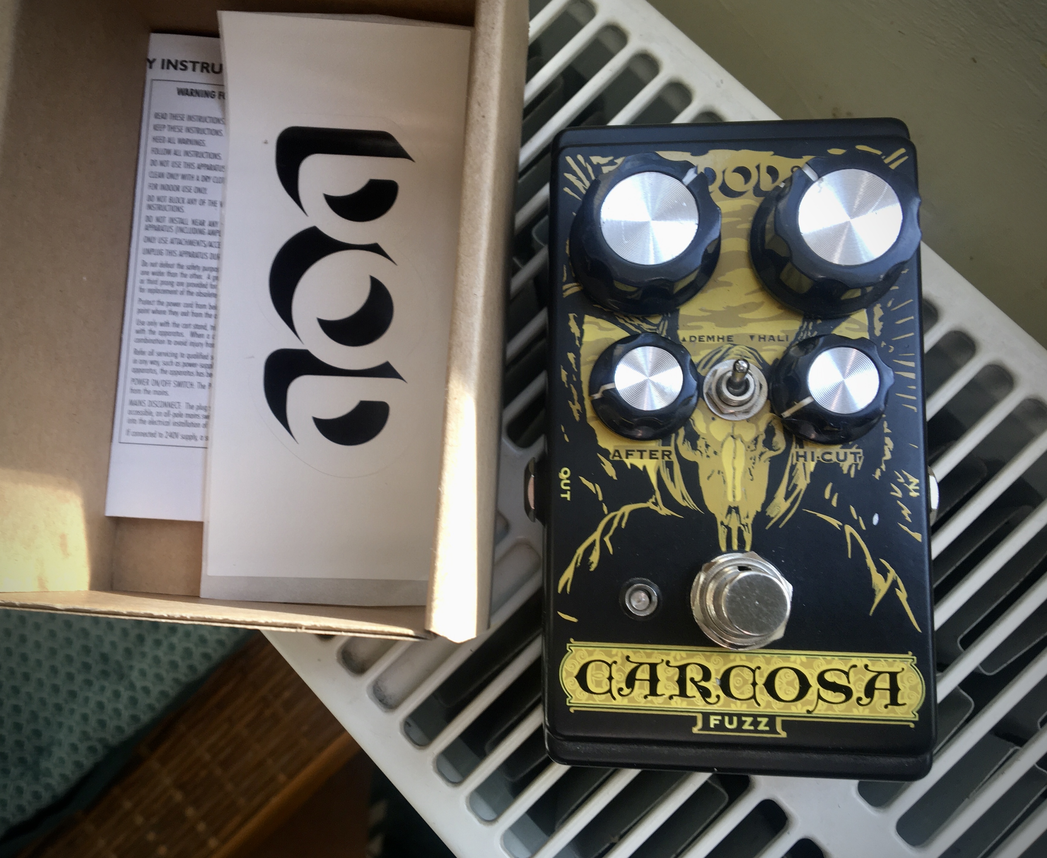 Carcosa Fuzz - DOD Carcosa Fuzz - Audiofanzine