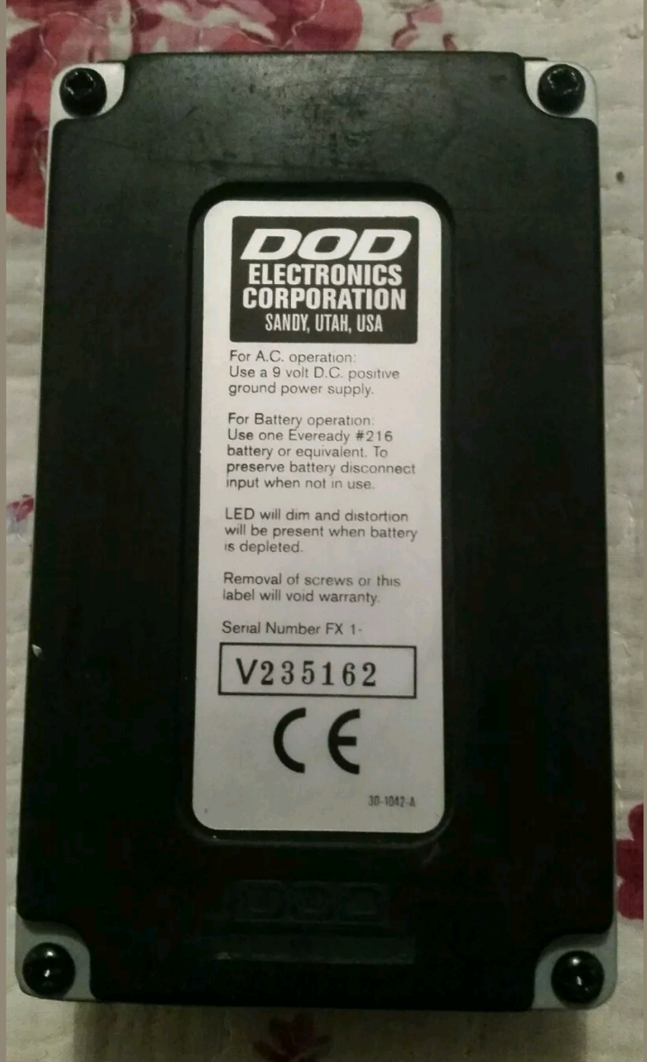 FX40B Equalizer - DOD FX40B Equalizer - Audiofanzine