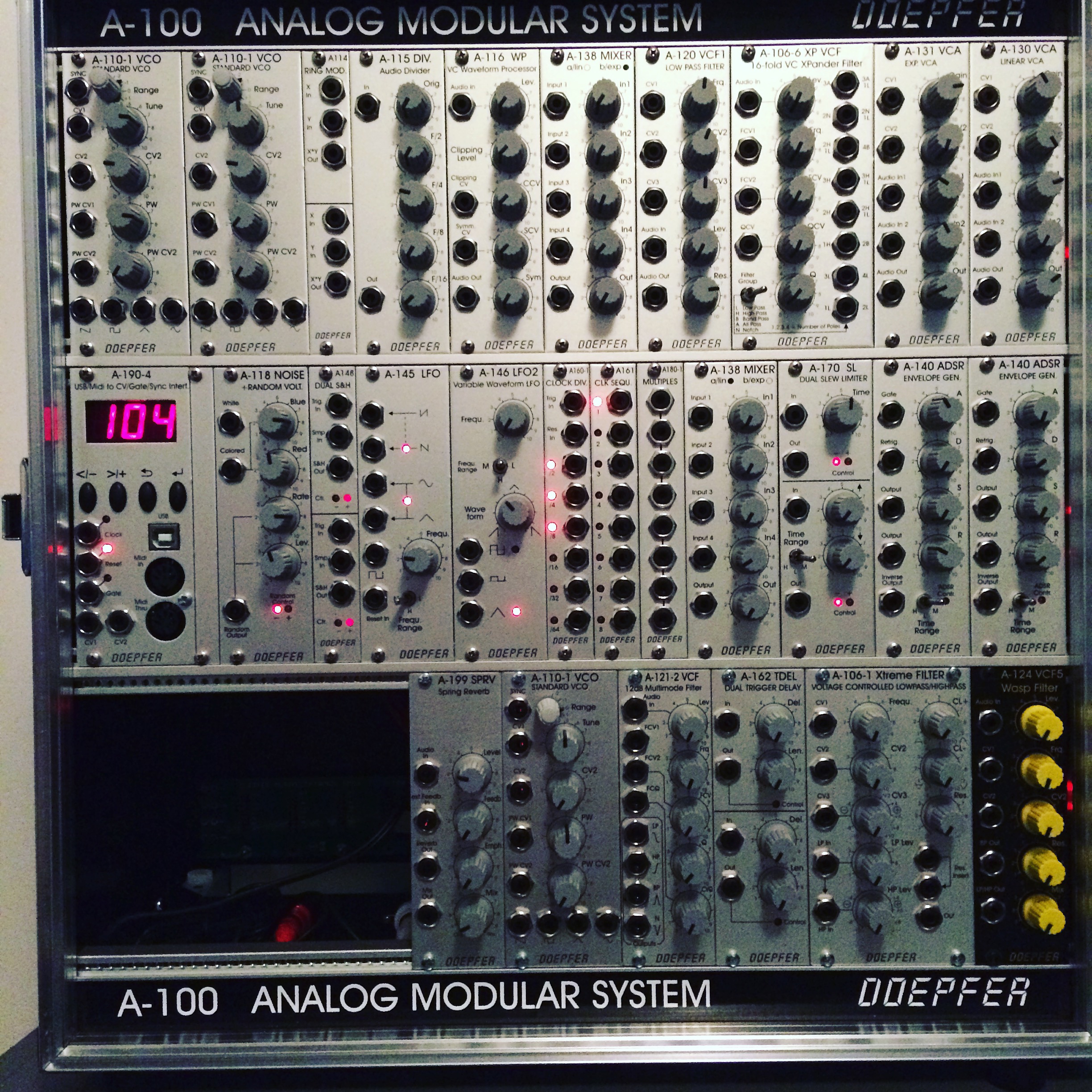 A-100 BASIC SYSTEM 2 - Doepfer A-100 Basic System 2 - Audiofanzine