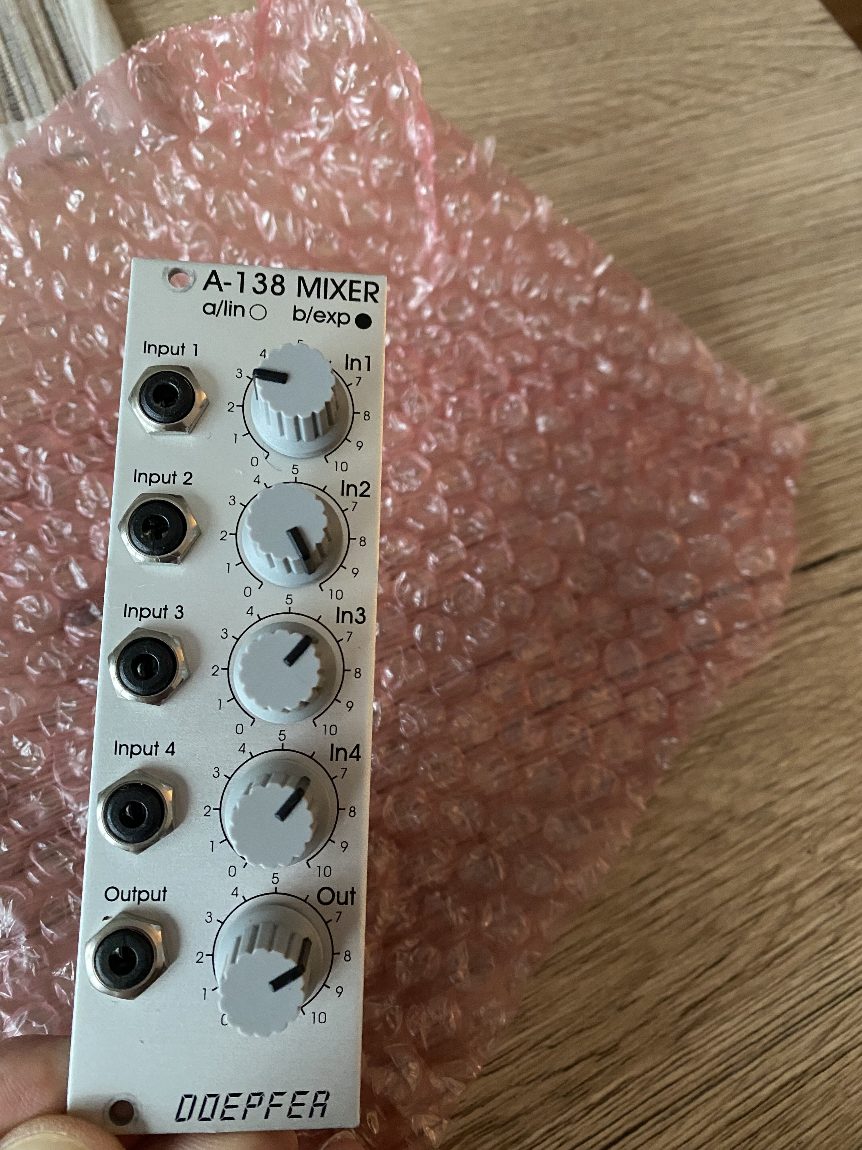 A-138b Mixer - Doepfer A-138b Mixer - Audiofanzine