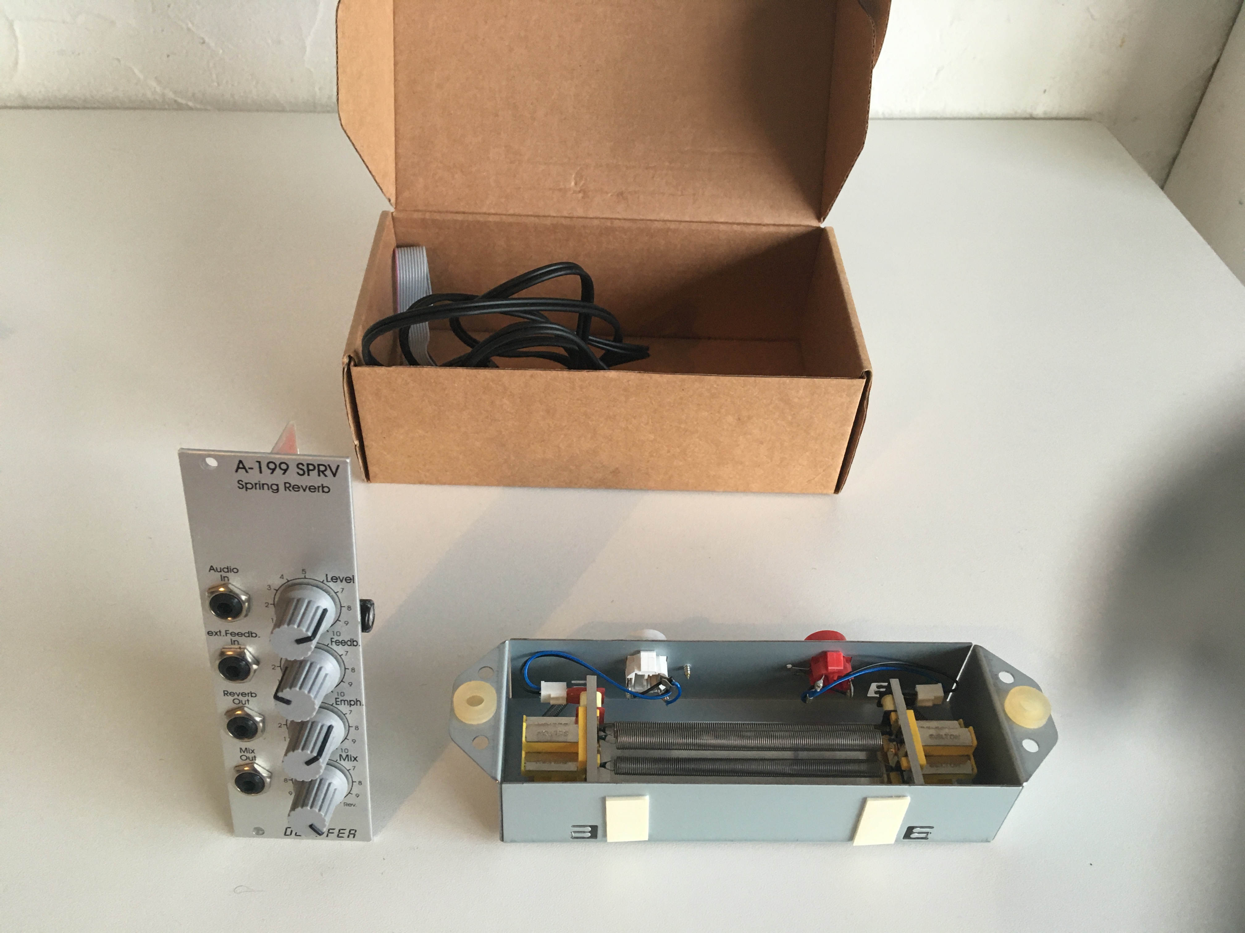 A-199 Federhall / Spring Reverb Doepfer - Audiofanzine