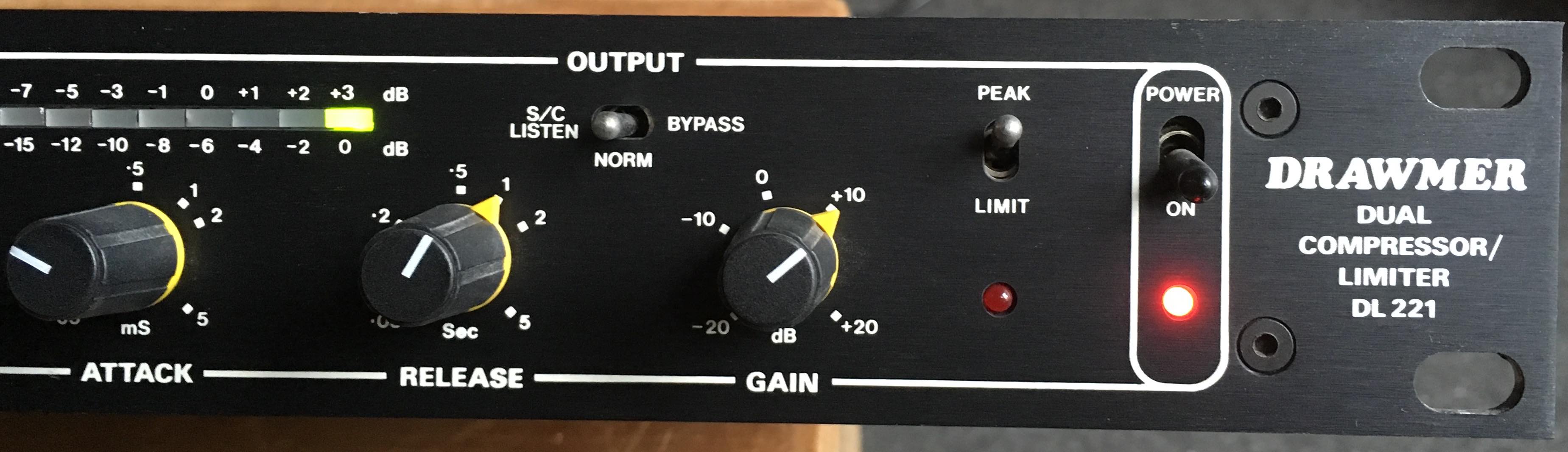 DL221 - Drawmer DL221 - Audiofanzine