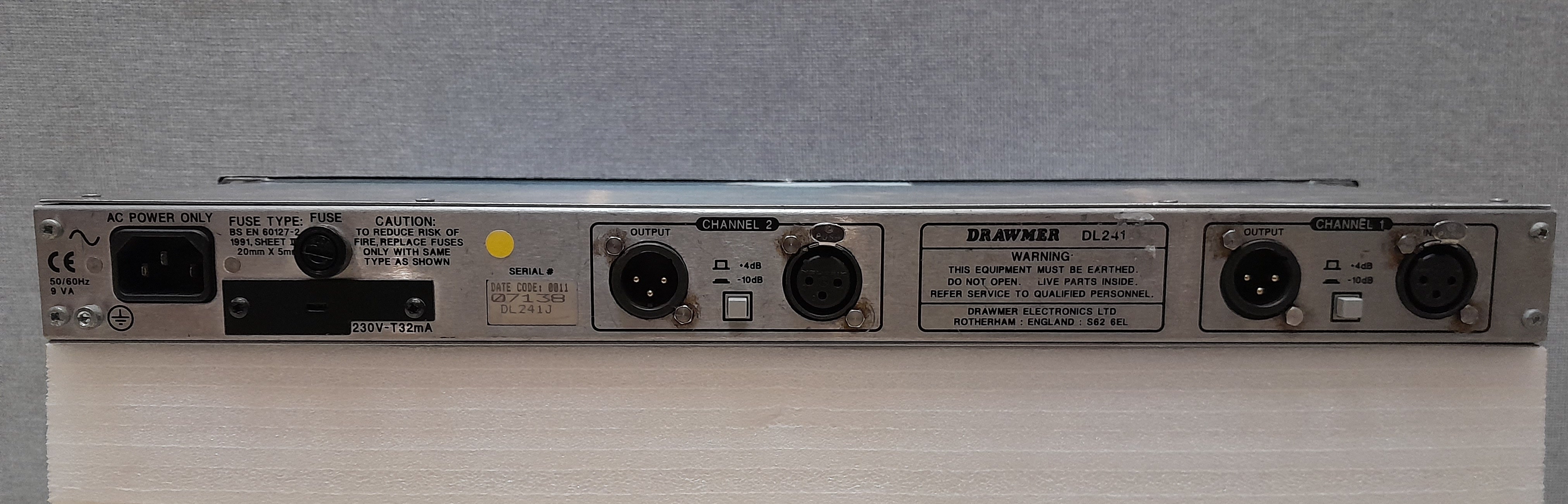 DL241 Auto Compressor - Drawmer DL241 Auto Compressor - Audiofanzine