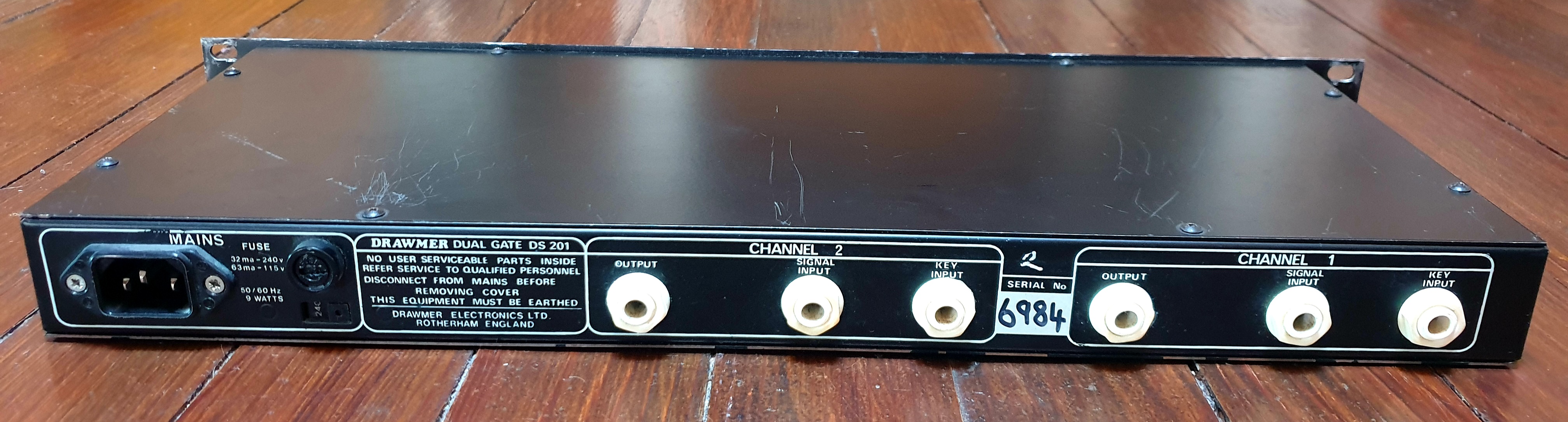 DS201 Dual Noise Gate - Drawmer DS201 Dual Noise Gate - Audiofanzine