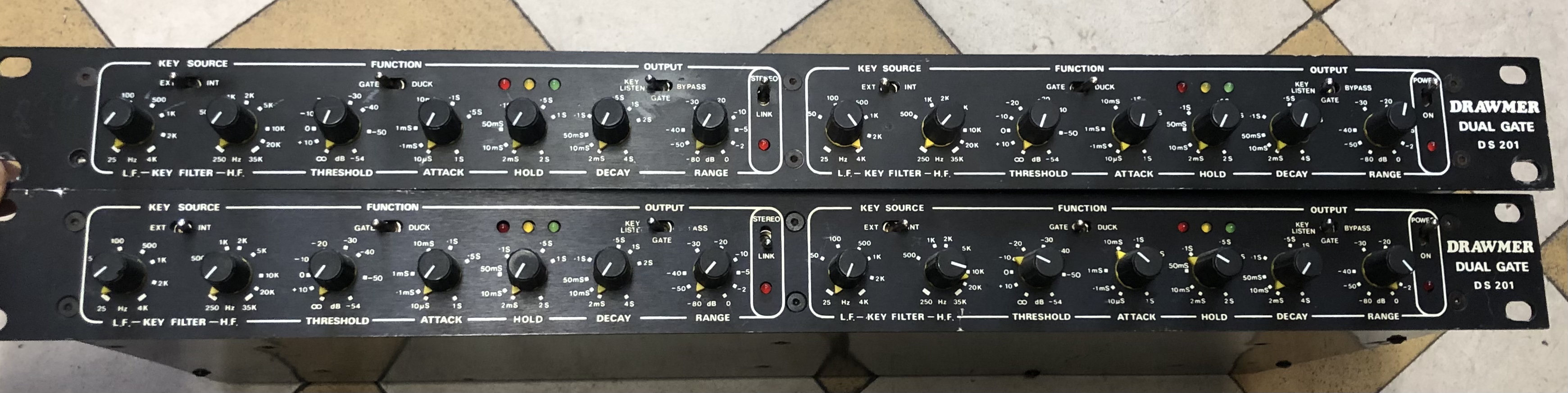 DS201 Dual Noise Gate - Drawmer DS201 Dual Noise Gate - Audiofanzine