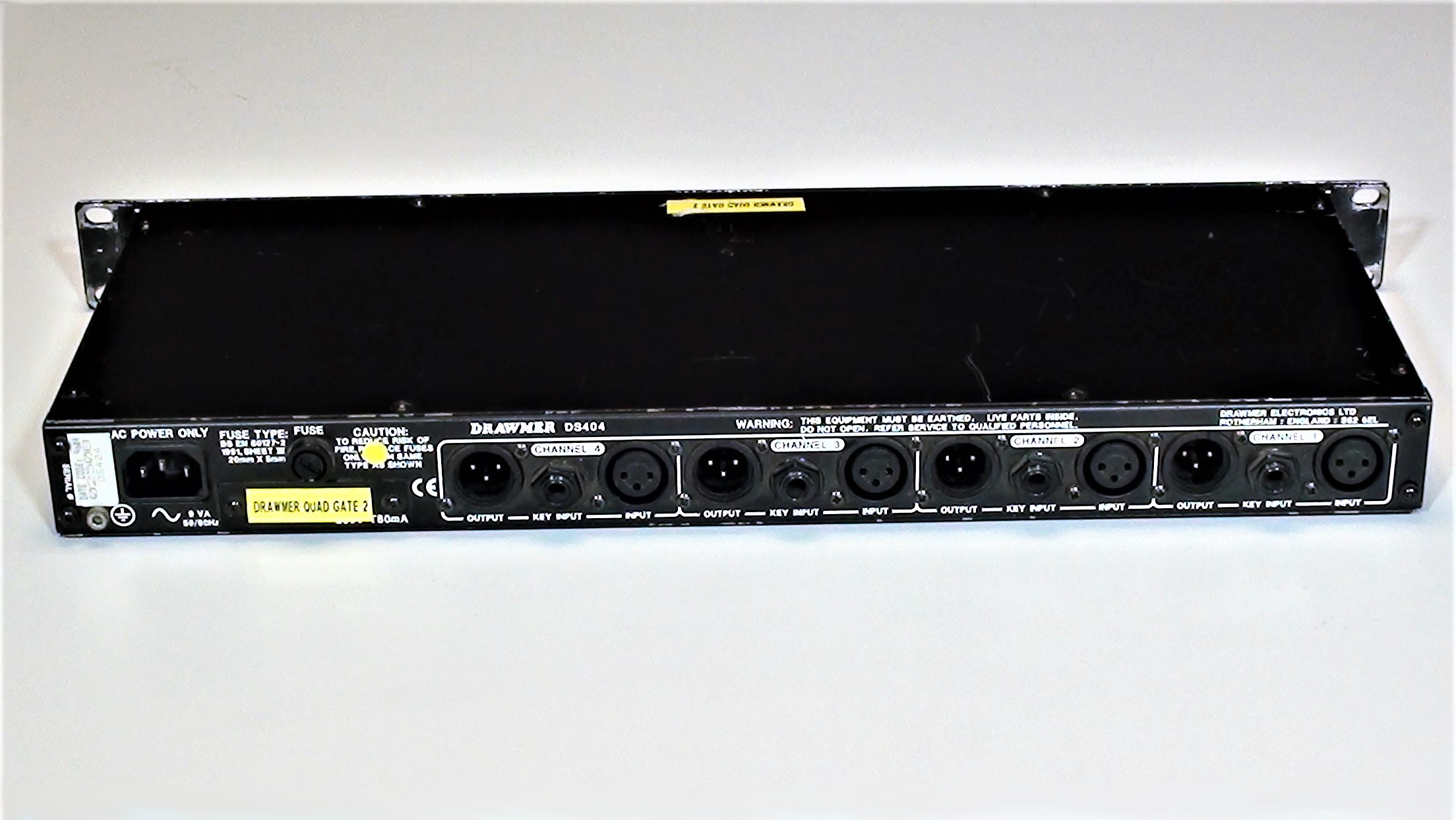 DS404 Quad Noise Gate - Drawmer DS404 Quad Noise Gate - Audiofanzine