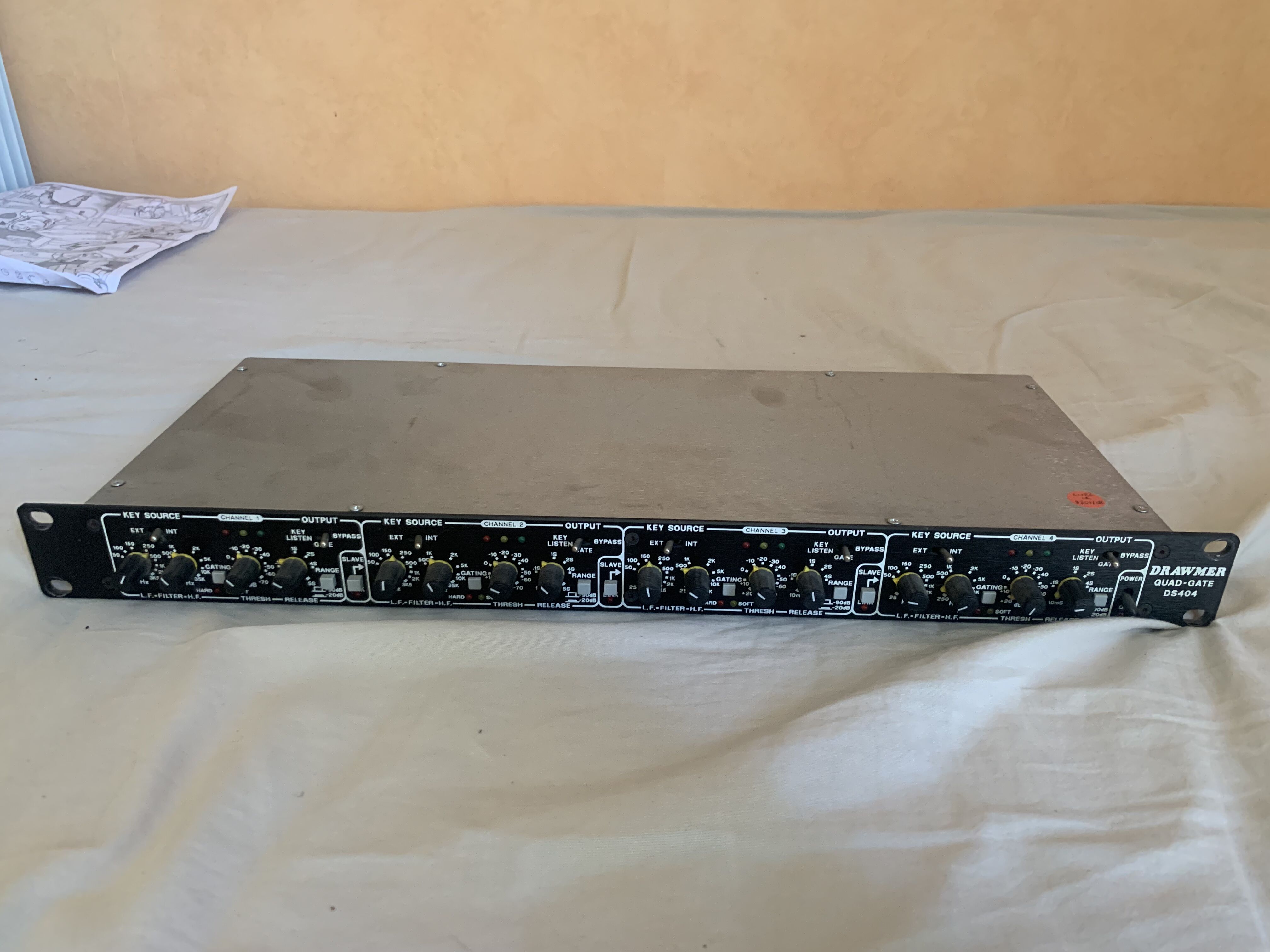 DS404 Quad Noise Gate - Drawmer DS404 Quad Noise Gate - Audiofanzine