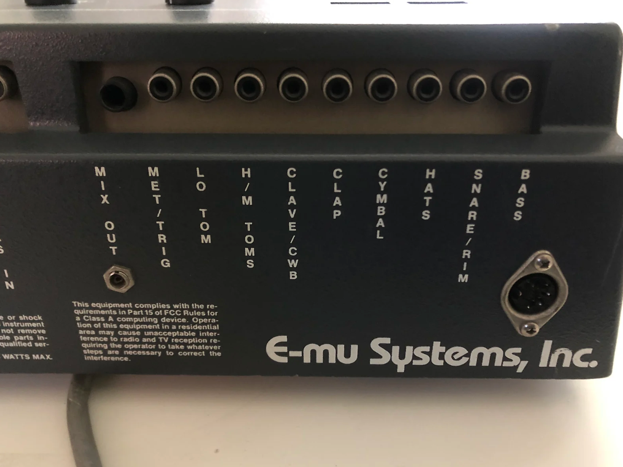 Drumulator - E-MU Drumulator - Audiofanzine