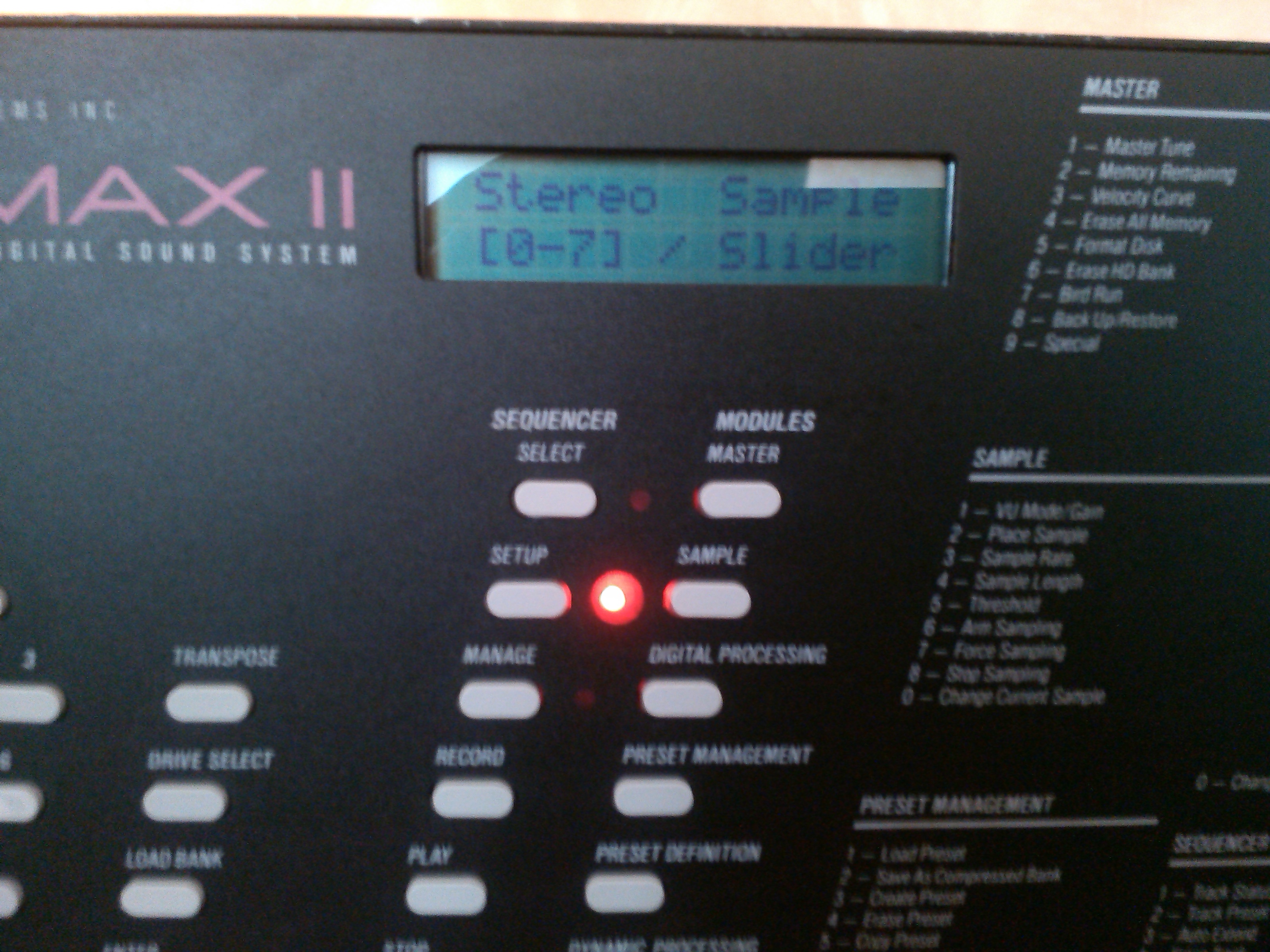 Emax II Rack - E-MU Emax II Rack - Audiofanzine