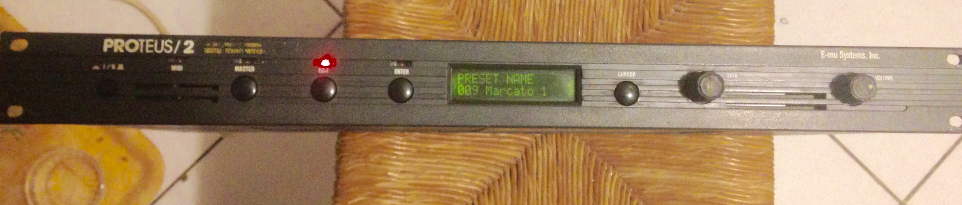 PROTEUS 2 ORCHESTRAL - E-MU Proteus 2 Orchestral - Audiofanzine