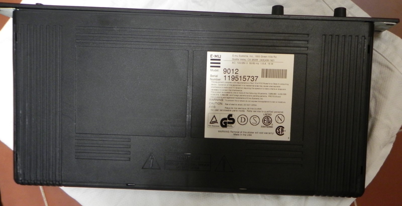 Proteus 2 Orchestral - E-MU Proteus 2 Orchestral - Audiofanzine