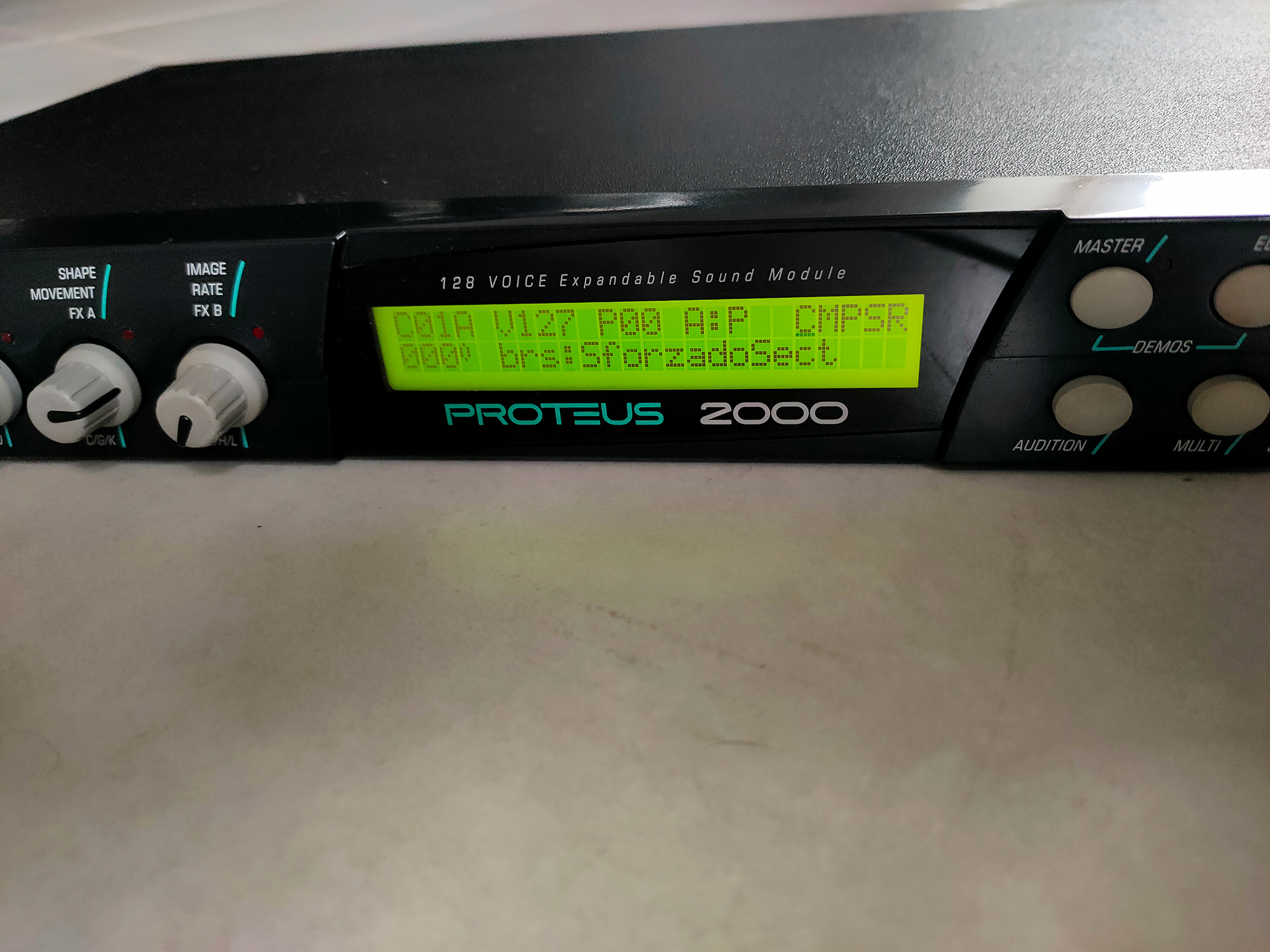 Proteus 2000 - E-MU Proteus 2000 - Audiofanzine