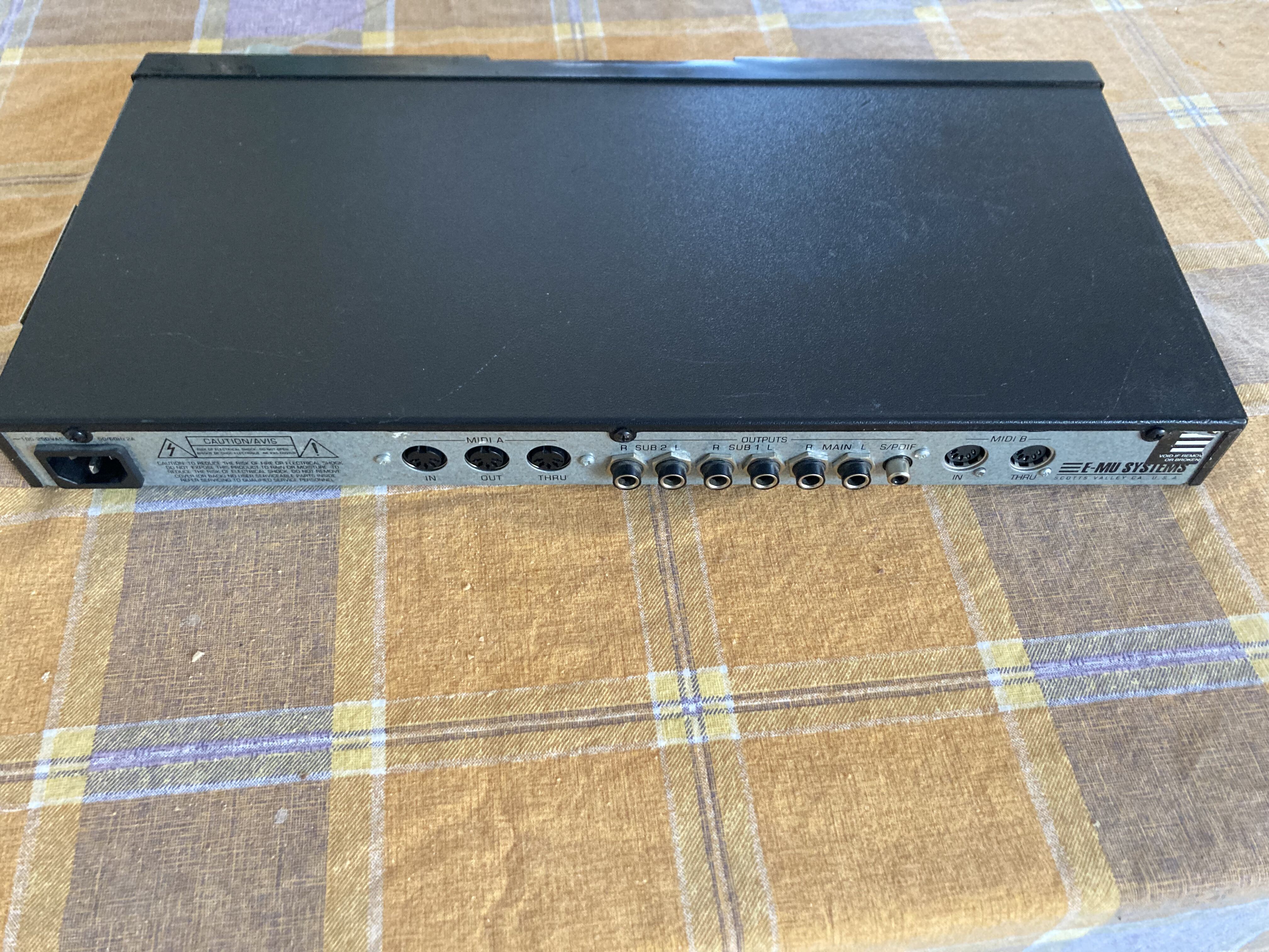 Proteus 2000 - E-MU Proteus 2000 - Audiofanzine