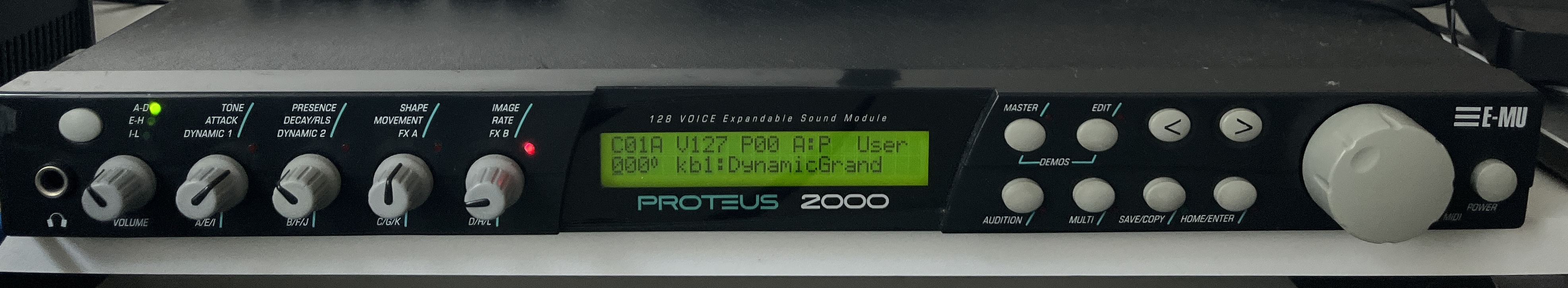 Proteus 2000 - E-MU Proteus 2000 - Audiofanzine