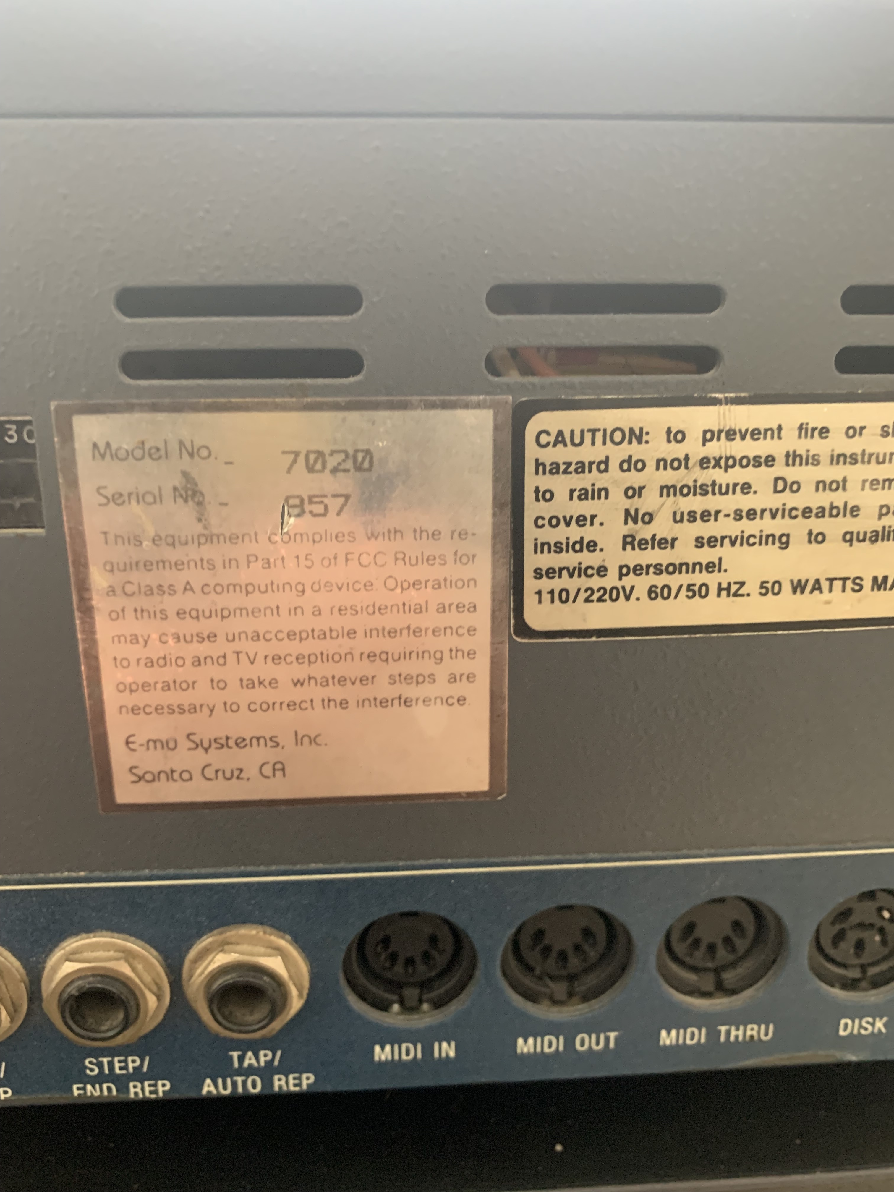 SP-12 Turbo - E-MU SP-12 Turbo - Audiofanzine