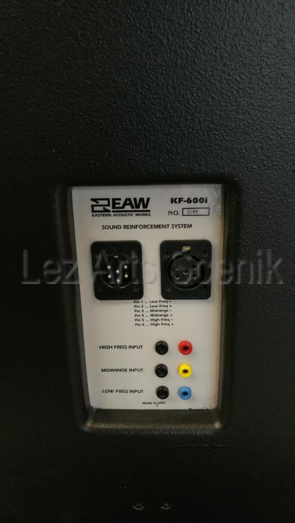 KF600I - EAW KF600I - Audiofanzine