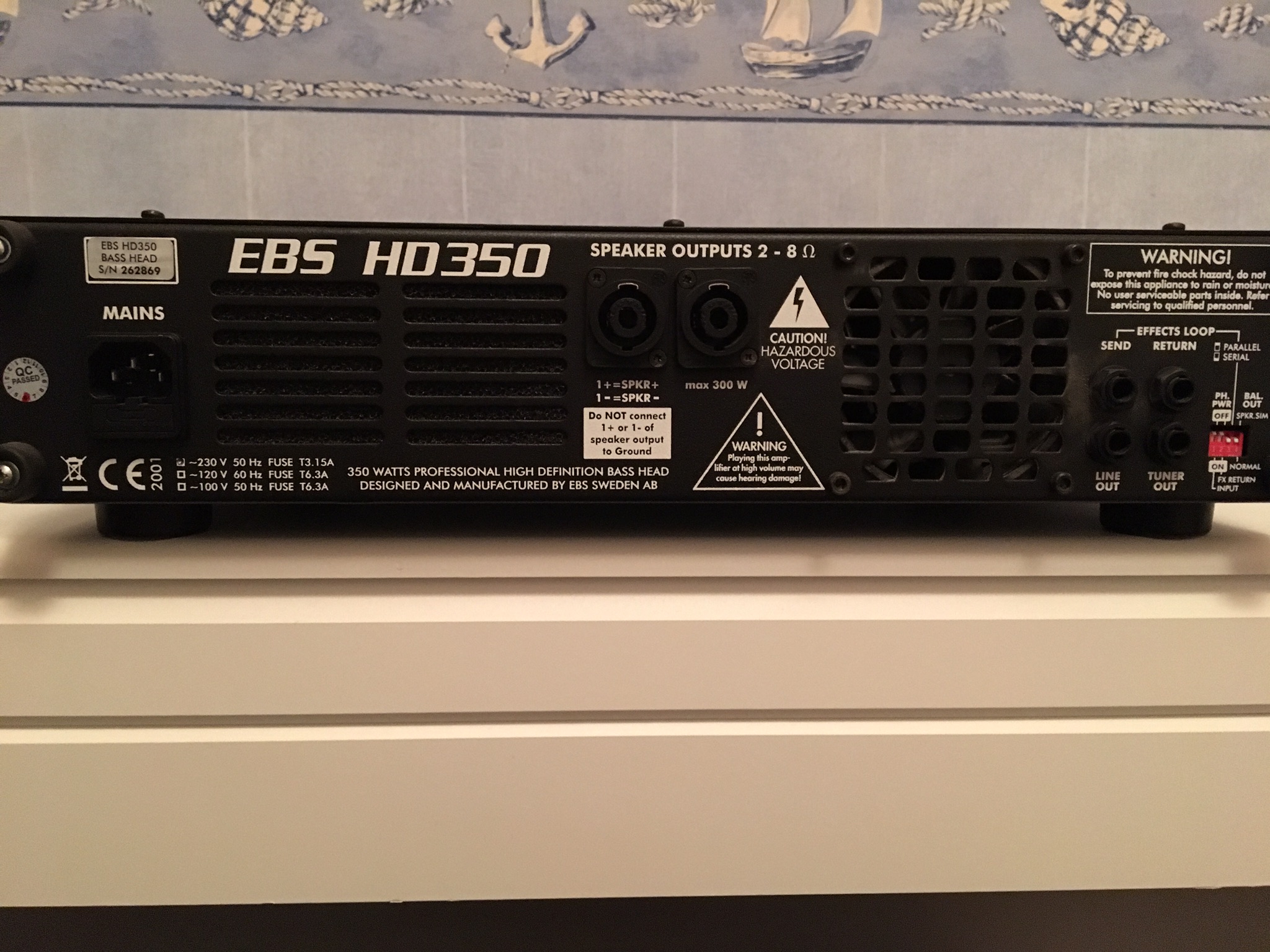 HD350 - EBS HD350 - Audiofanzine