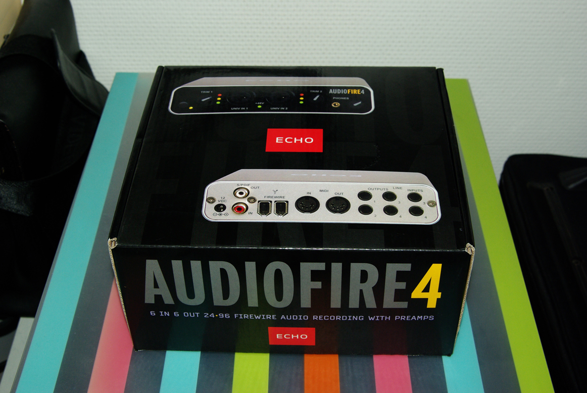 AUDIOFIRE 4 - Echo Audiofire 4 - Audiofanzine