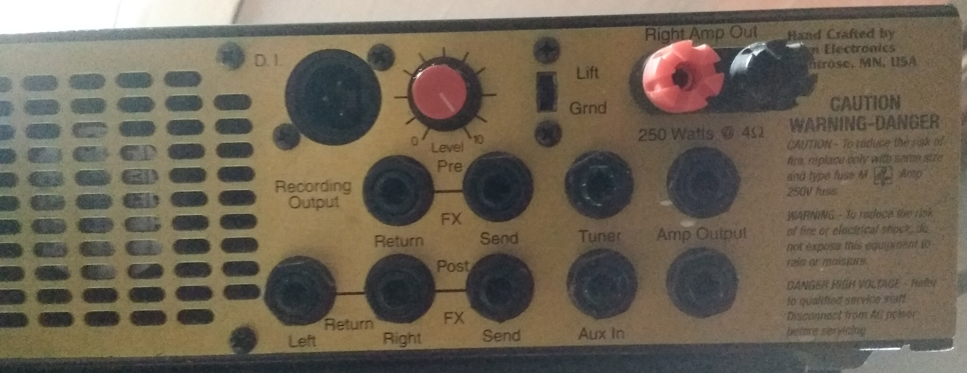 WT-500 Highwayman - Eden Amplification WT-500 Highwayman - Audiofanzine