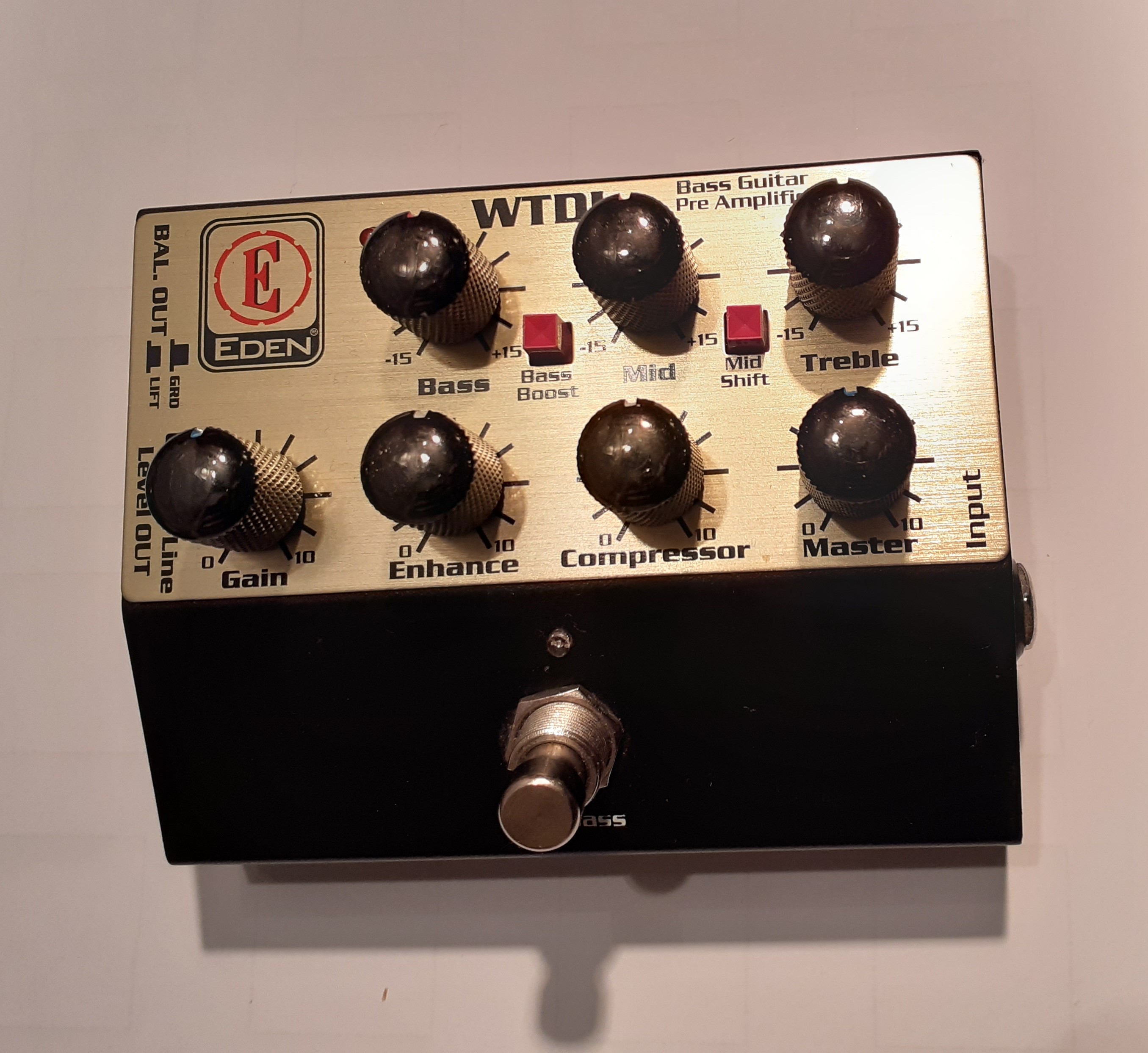 WTDI Direct Box/Preamp Eden Amplification - Audiofanzine