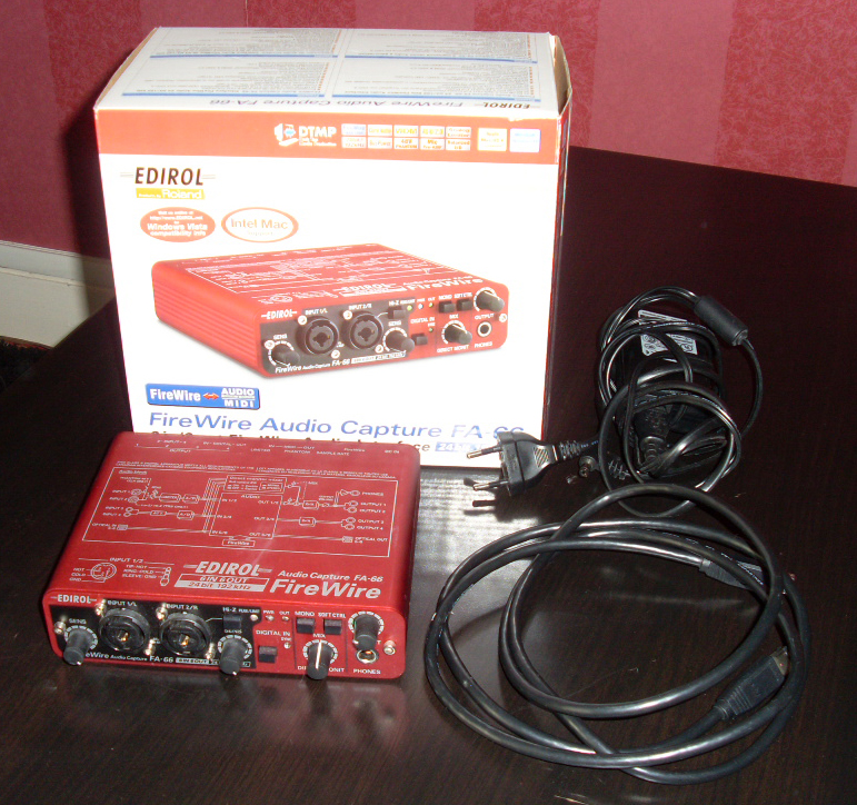 Photo Edirol FA-66 : Roland Edirol FA 66 (#164426) - Audiofanzine