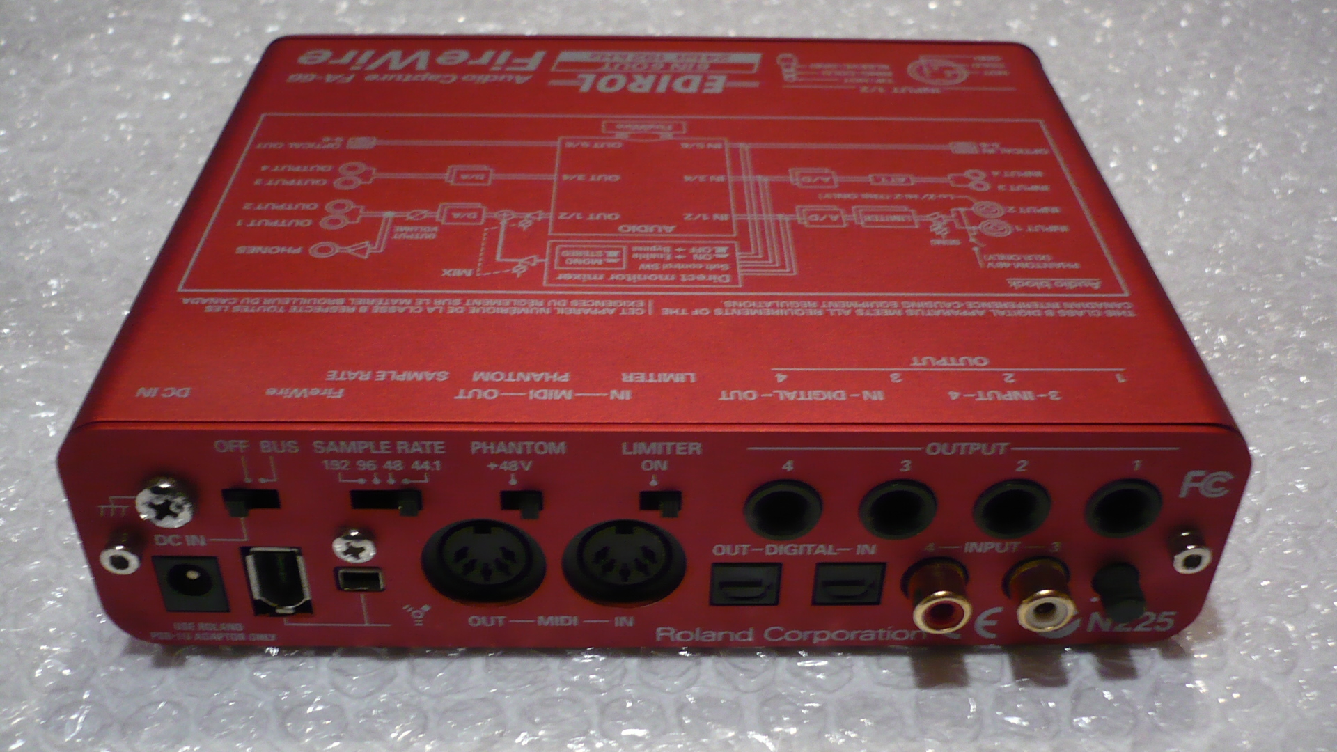 Edirol FA-66 image (#1937739) - Audiofanzine