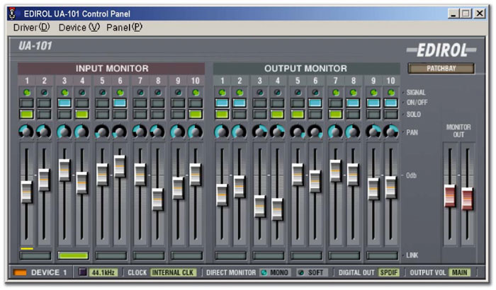 UA-101 - Edirol UA-101 - Audiofanzine