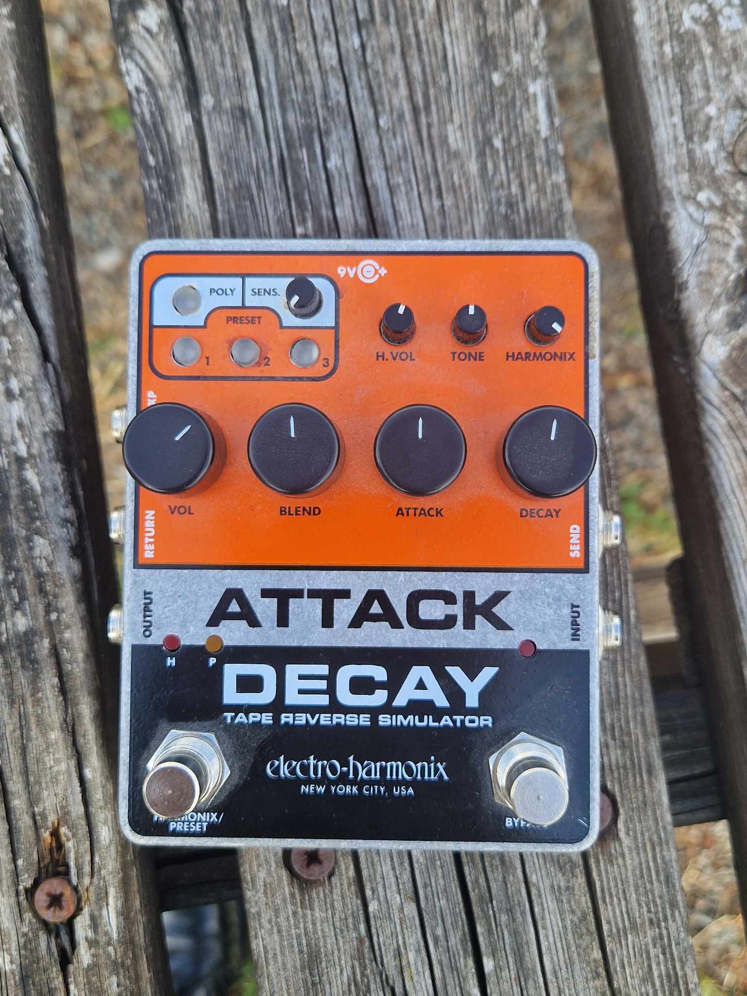 Attack Decay - Electro-Harmonix Attack Decay - Audiofanzine