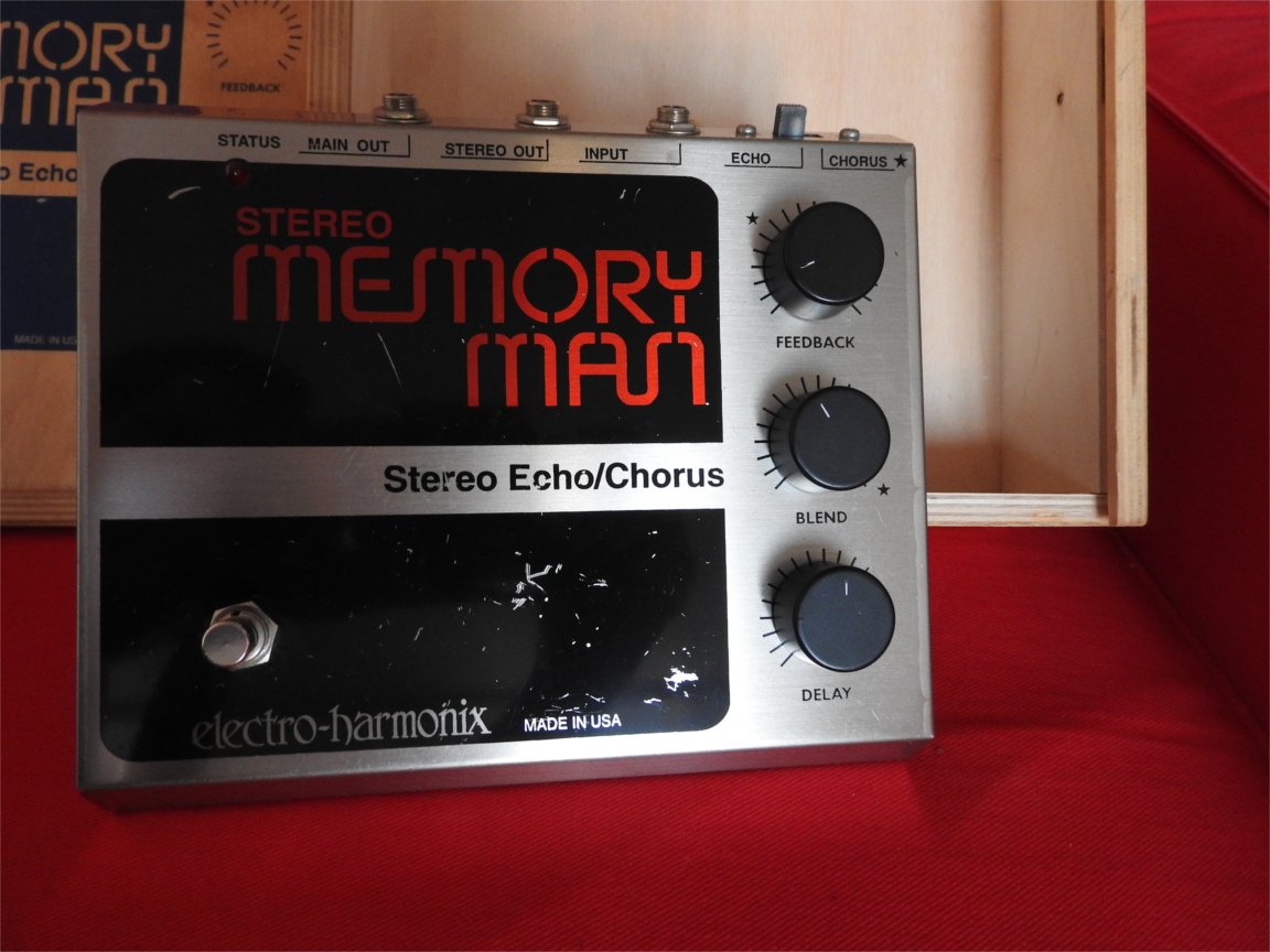 STEREO MEMORY MAN - Electro-Harmonix Stereo Memory Man - Audiofanzine