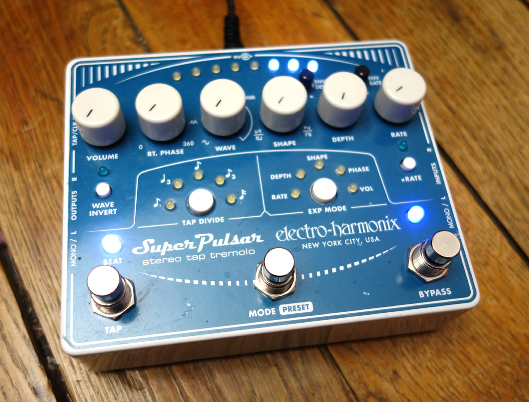 Super Pulsar - Electro-Harmonix Super Pulsar - Audiofanzine