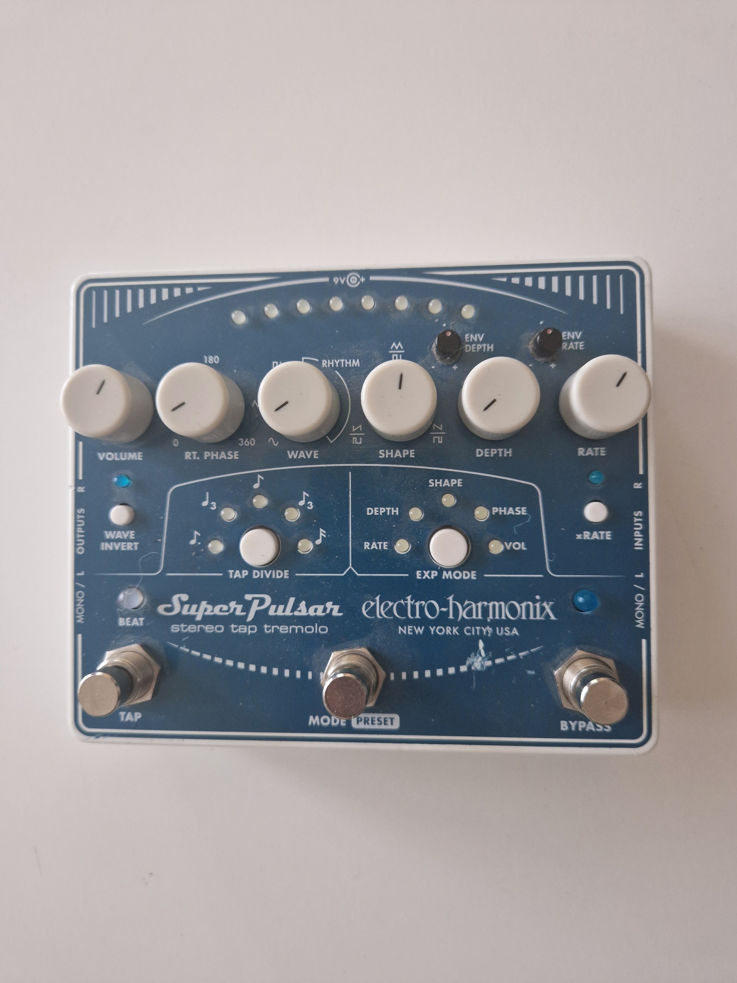 Super Pulsar - Electro-Harmonix Super Pulsar - Audiofanzine