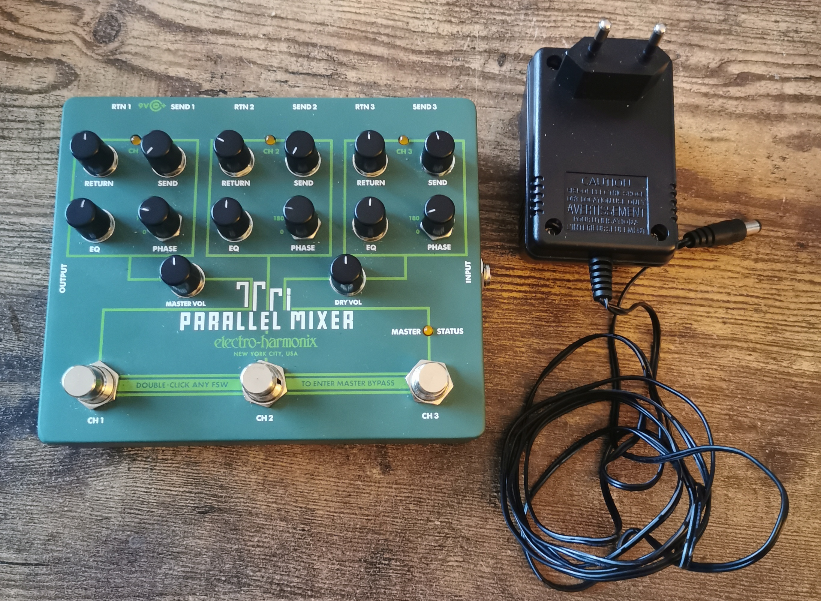 Tri Parallel Mixer - Electro-Harmonix Tri Parallel Mixer - Audiofanzine