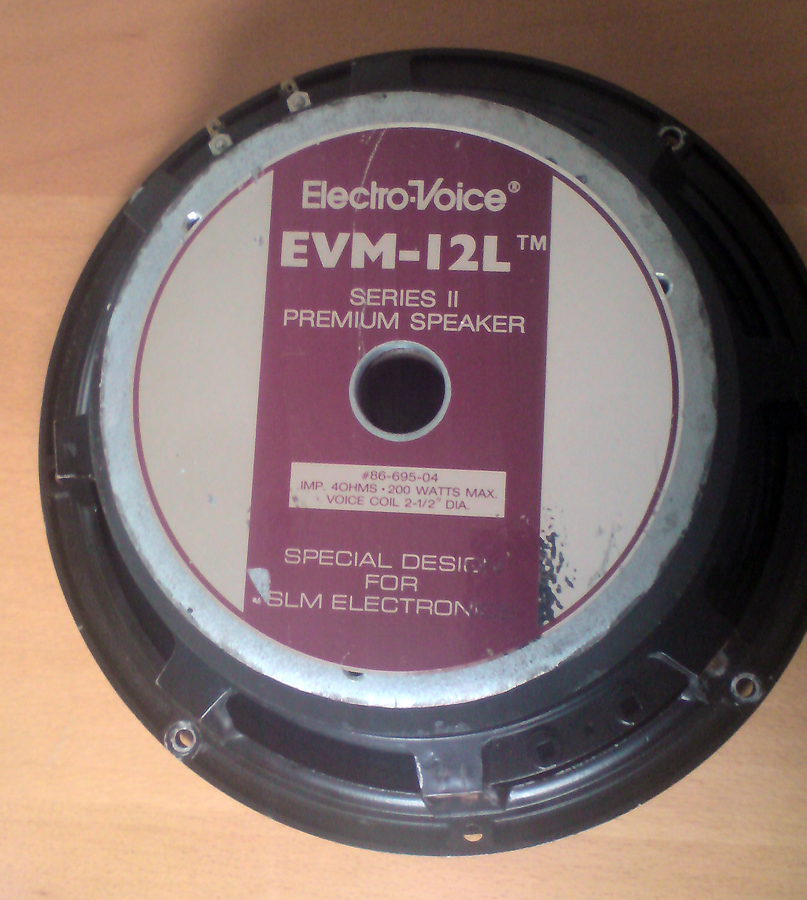Photo Electro-Voice EVM12L Pro Line : Electro-Voice EVM-12L (#547005 ...