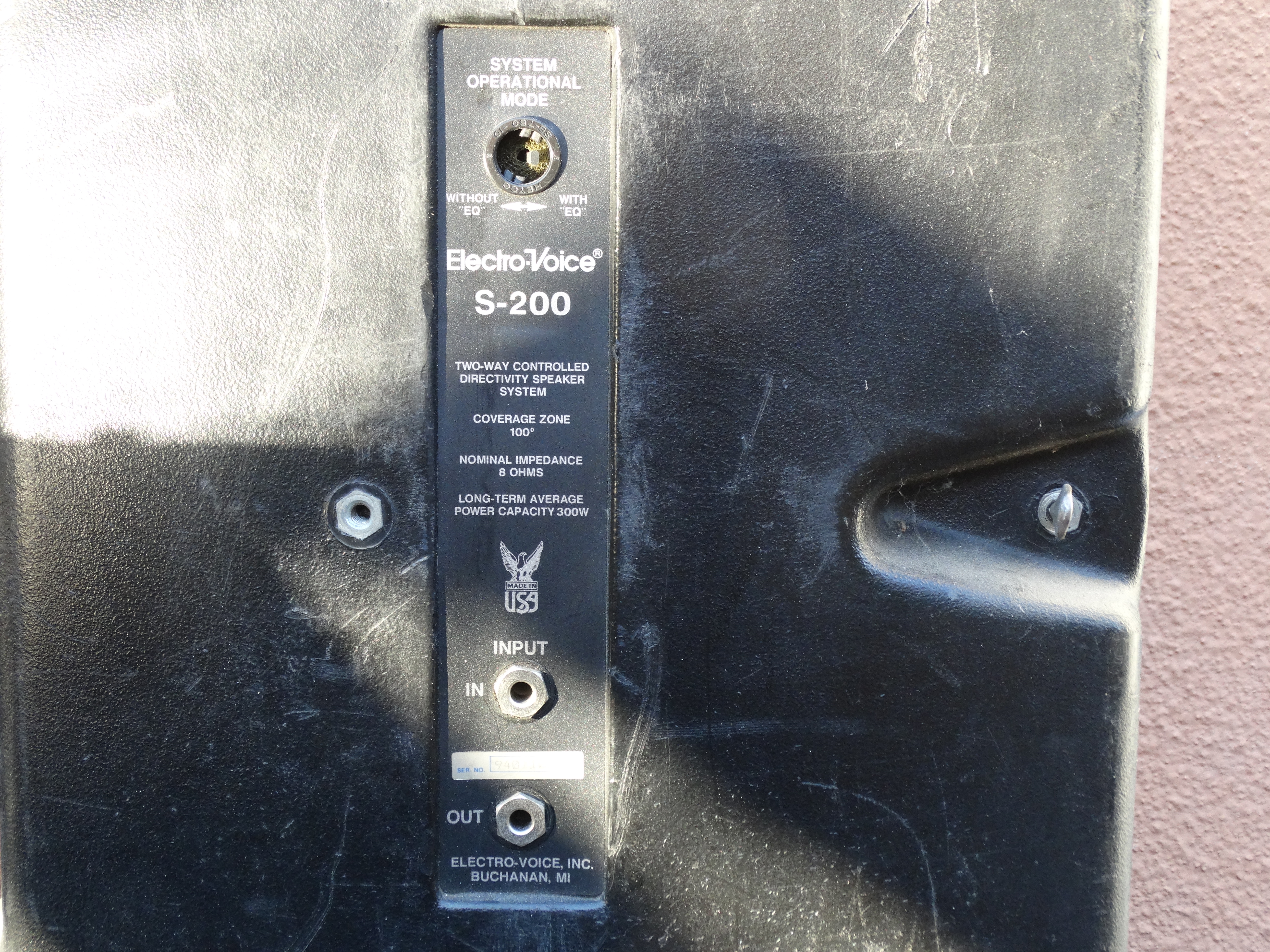 S 200 - Electro-Voice S 200 - Audiofanzine