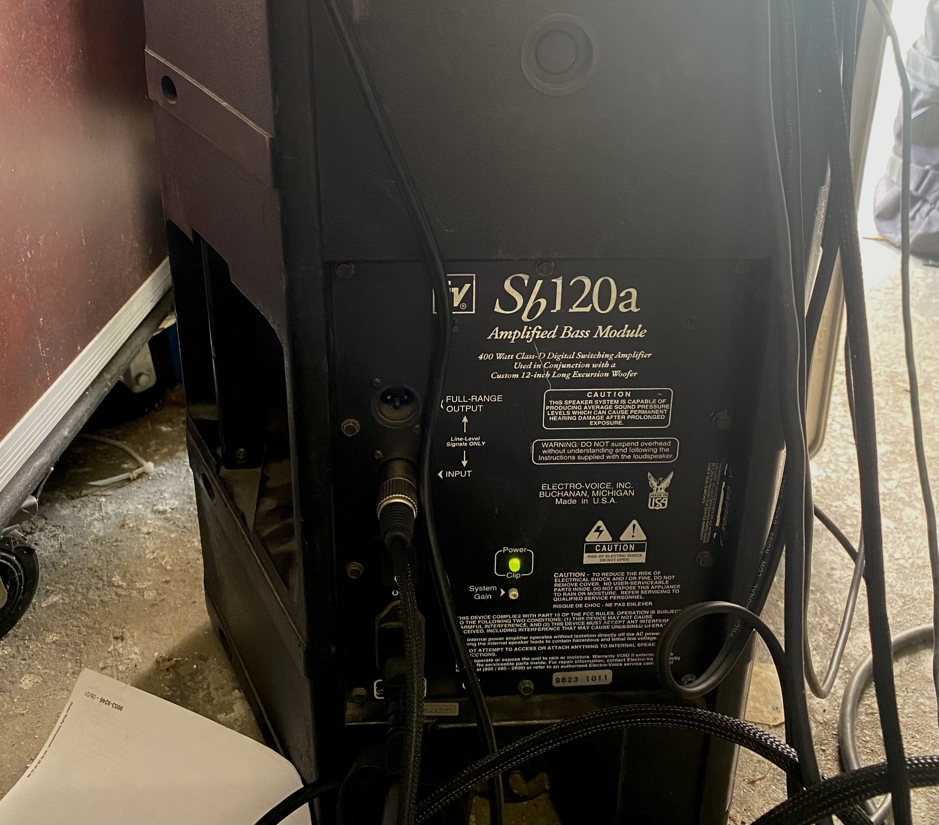 Sx300 - Electro-Voice Sx300 - Audiofanzine