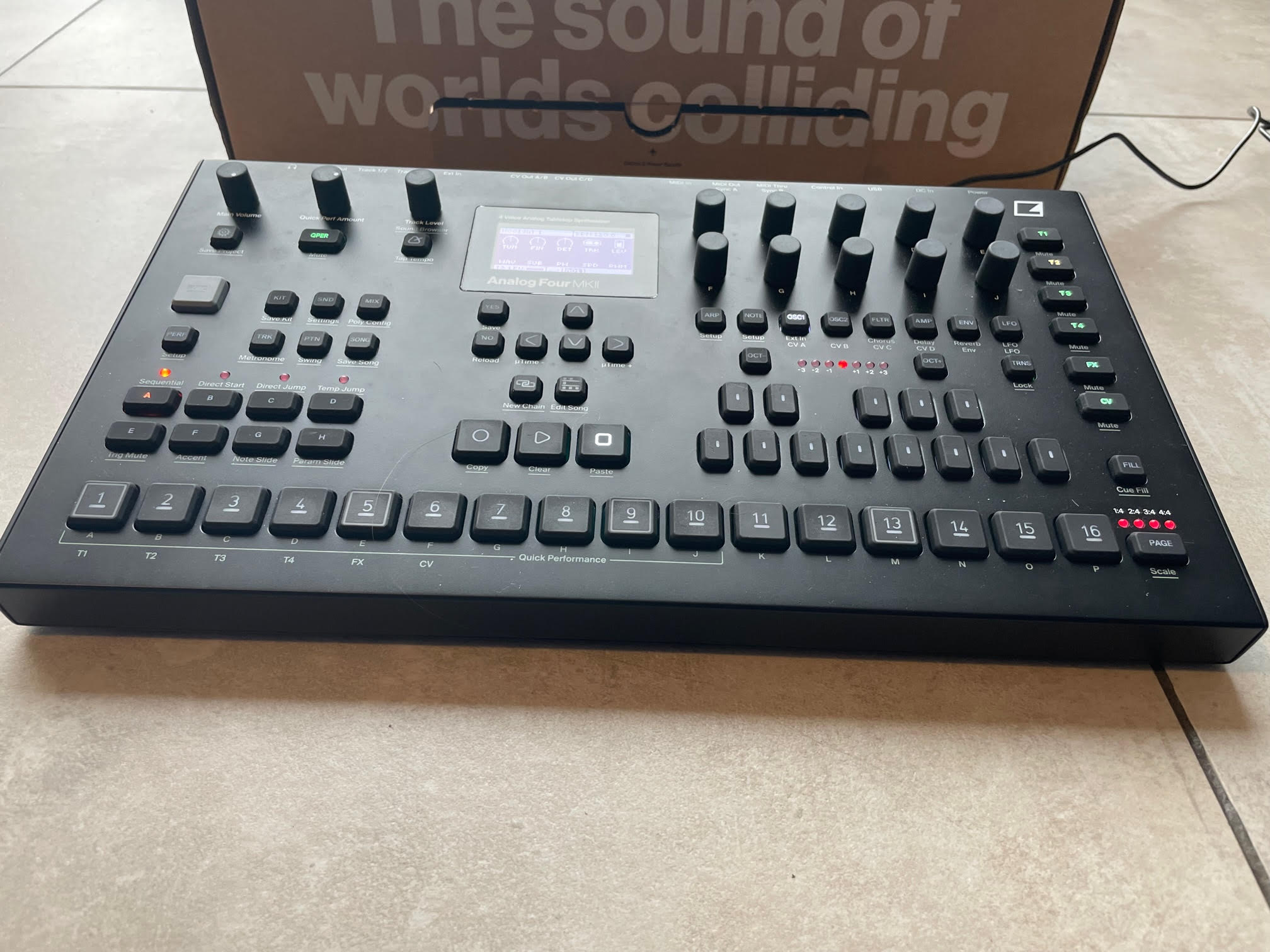 Analog Four MKII - Elektron Analog Four MKII - Audiofanzine