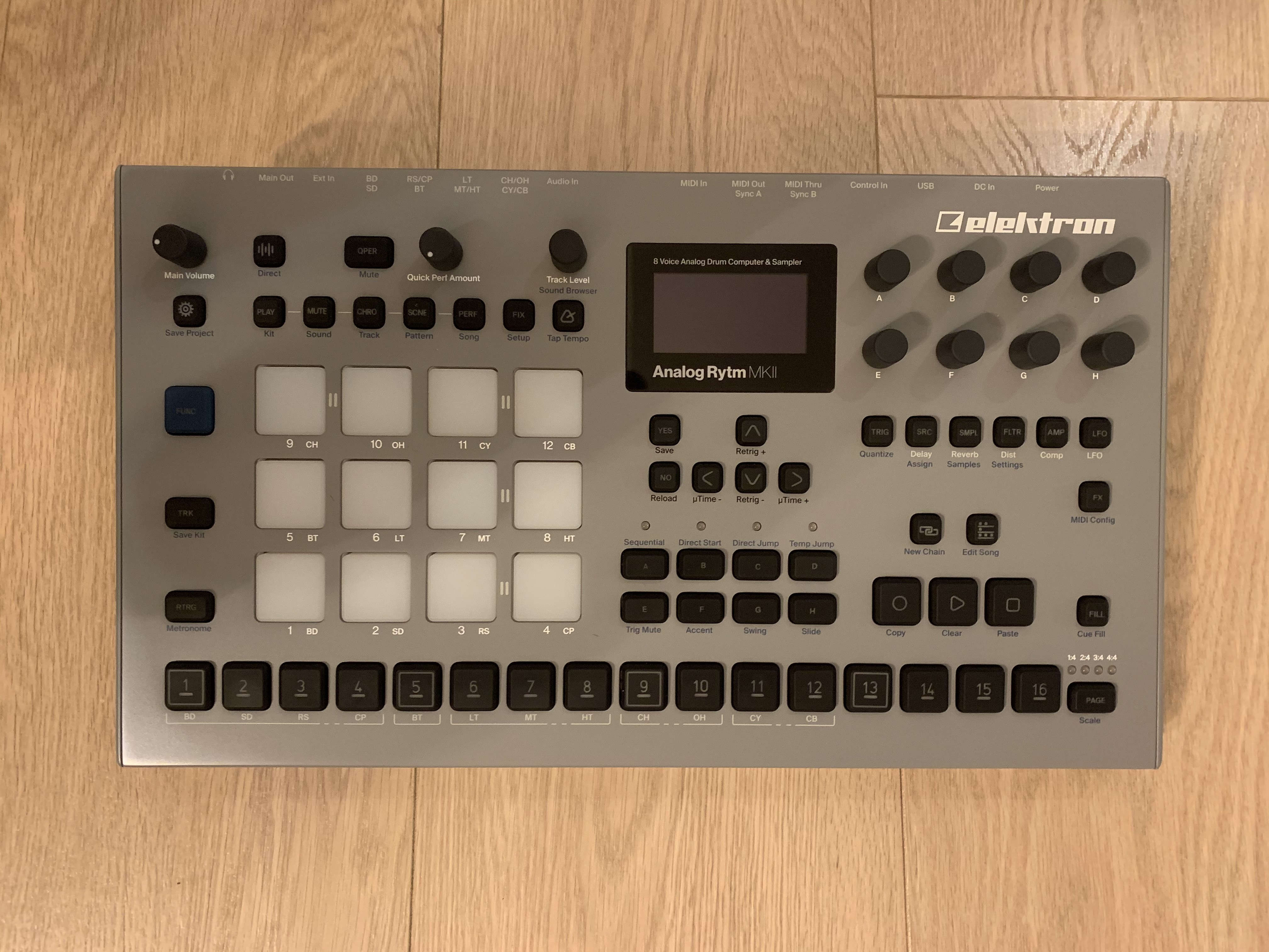 Analog Rytm MKII - Elektron Analog Rytm MKII - Audiofanzine