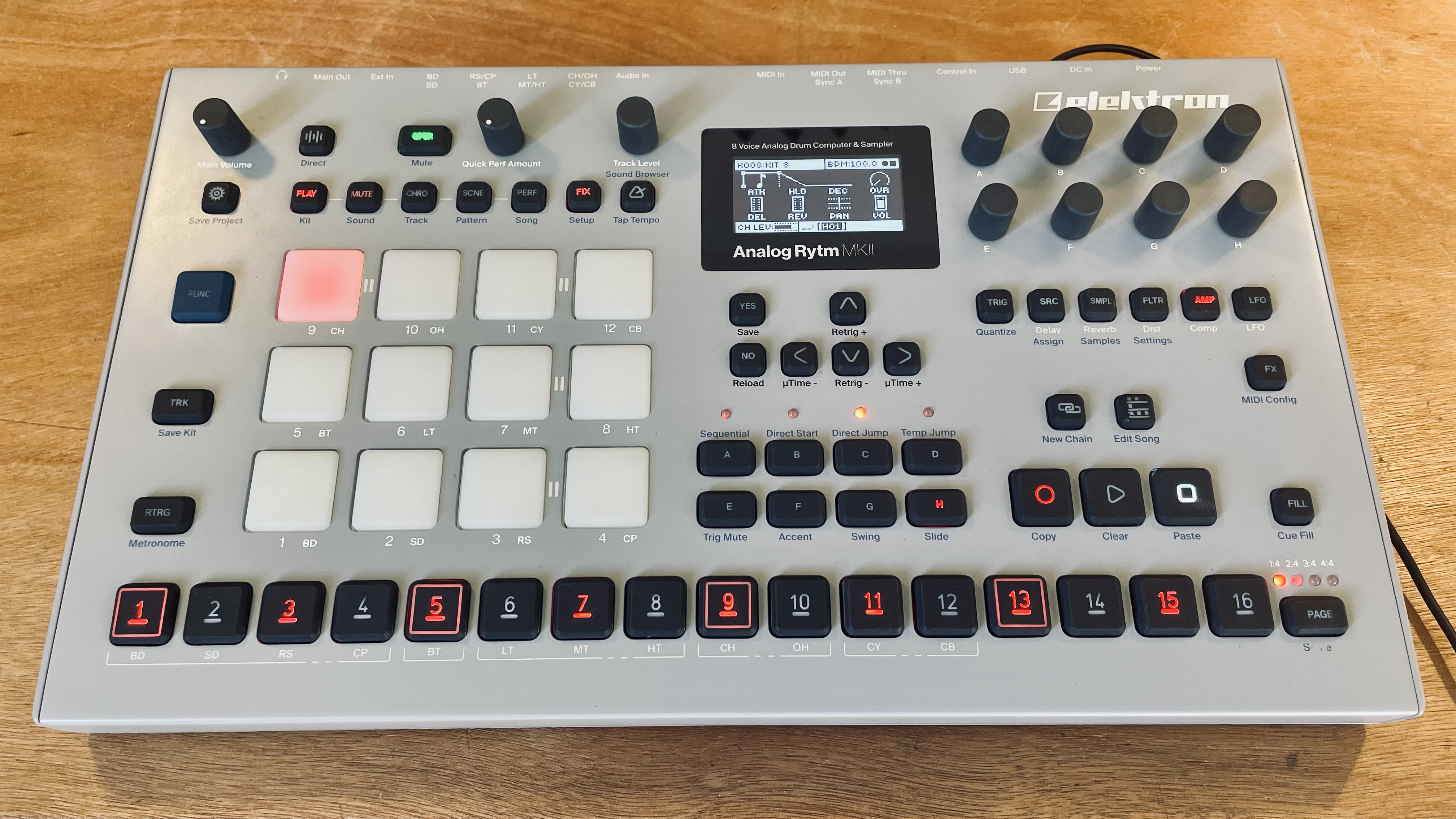 Analog Rytm MKII - Elektron Analog Rytm MKII - Audiofanzine