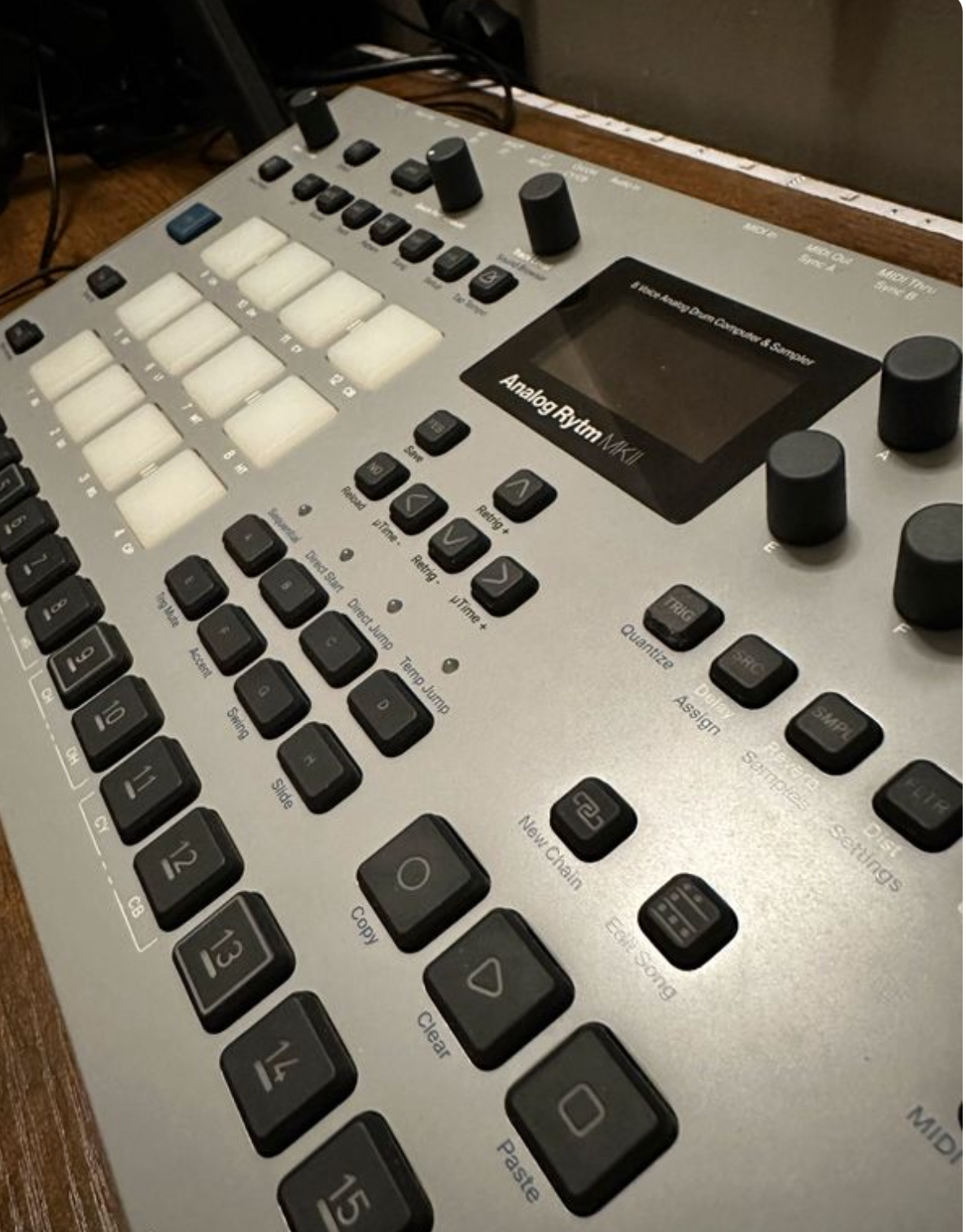 Analog Rytm MKII - Elektron Analog Rytm MKII - Audiofanzine