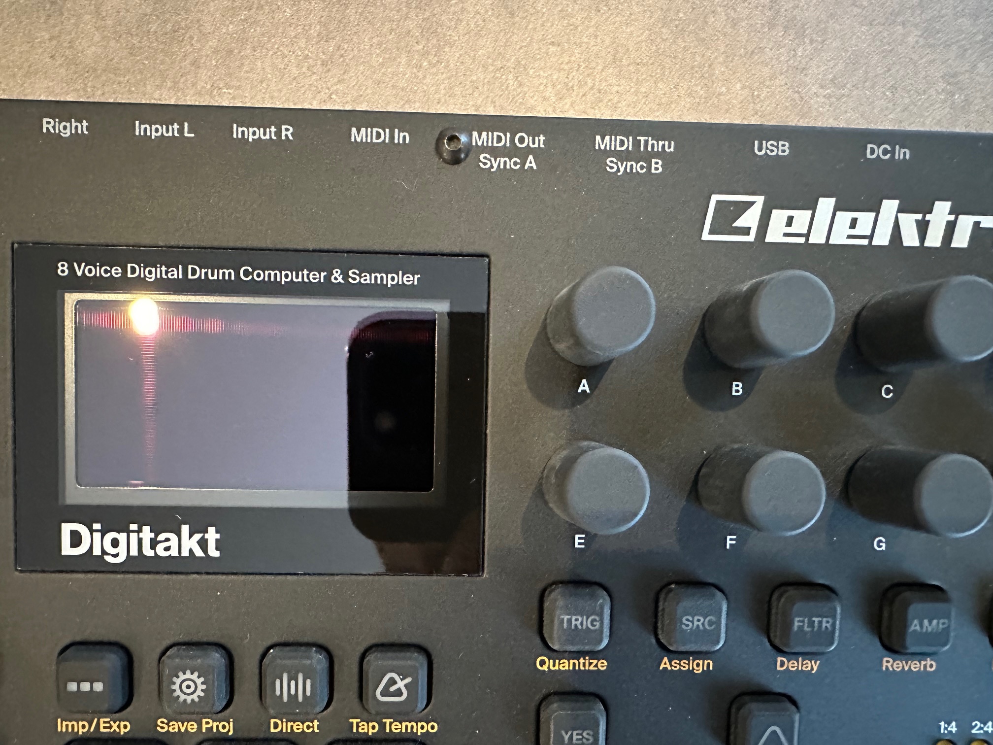 Digitakt - Elektron Digitakt - Audiofanzine