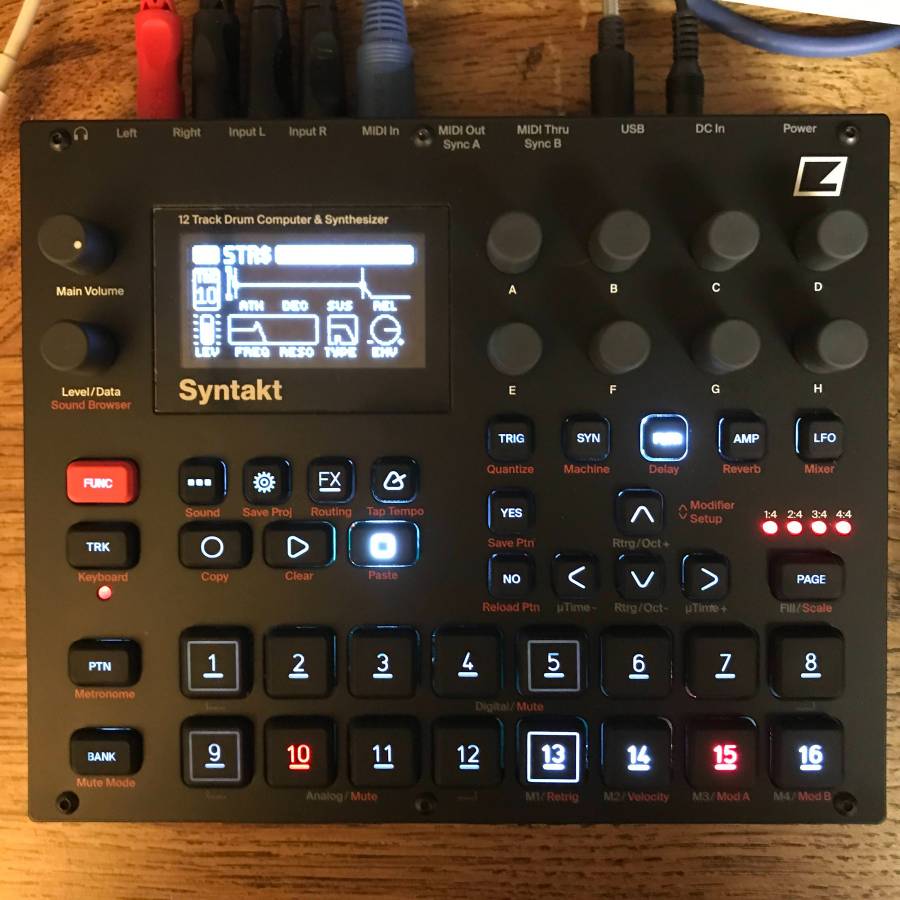 Syntakt - Elektron Syntakt - Audiofanzine