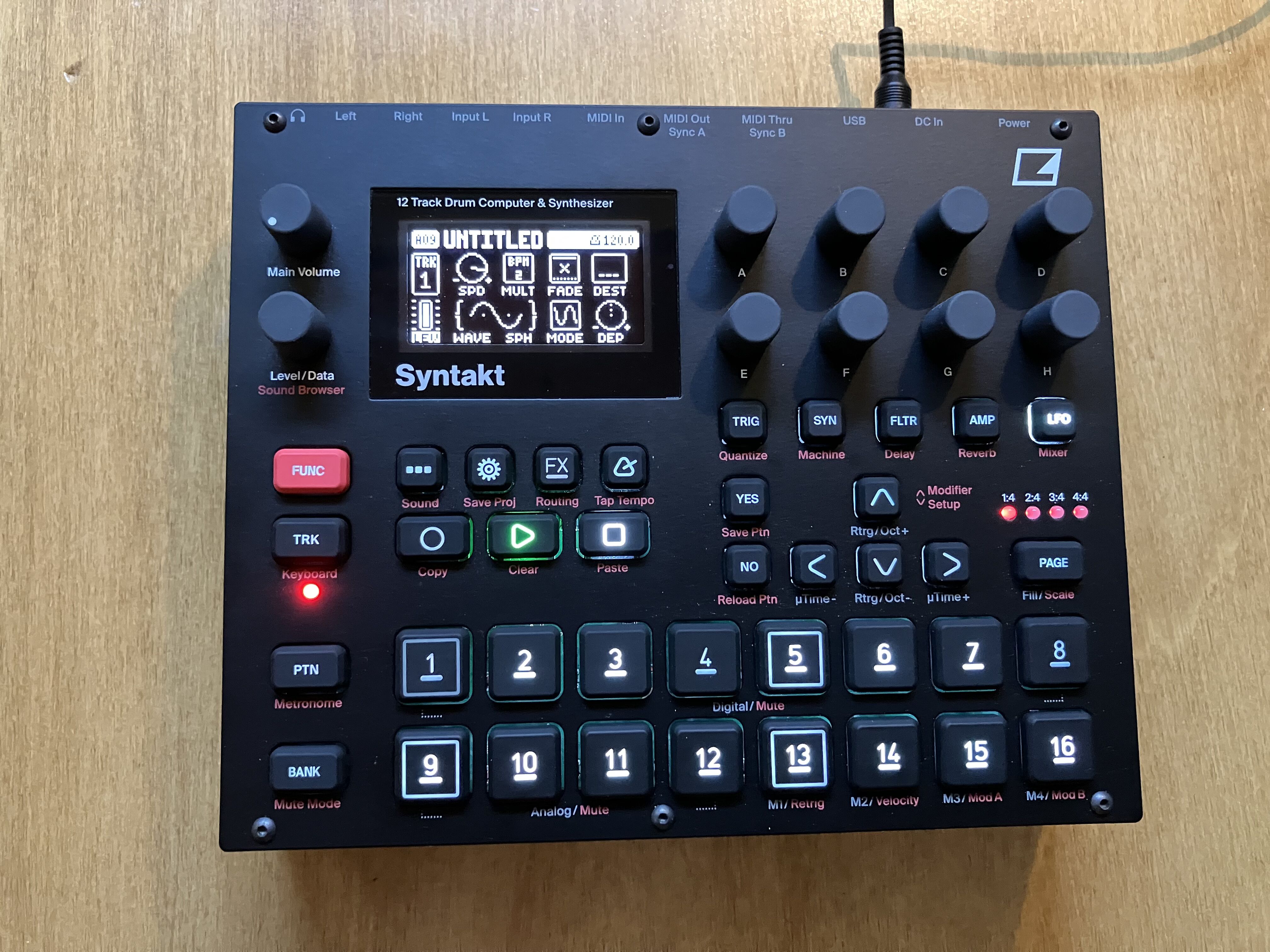 Syntakt - Elektron Syntakt - Audiofanzine
